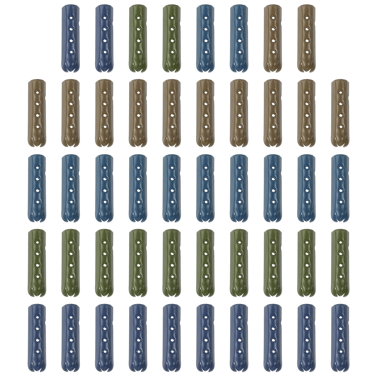 Uxcell 48Pcs Shoelace Tips, Alloy 23mm Open Mouth Aglets Shoes Lace ...