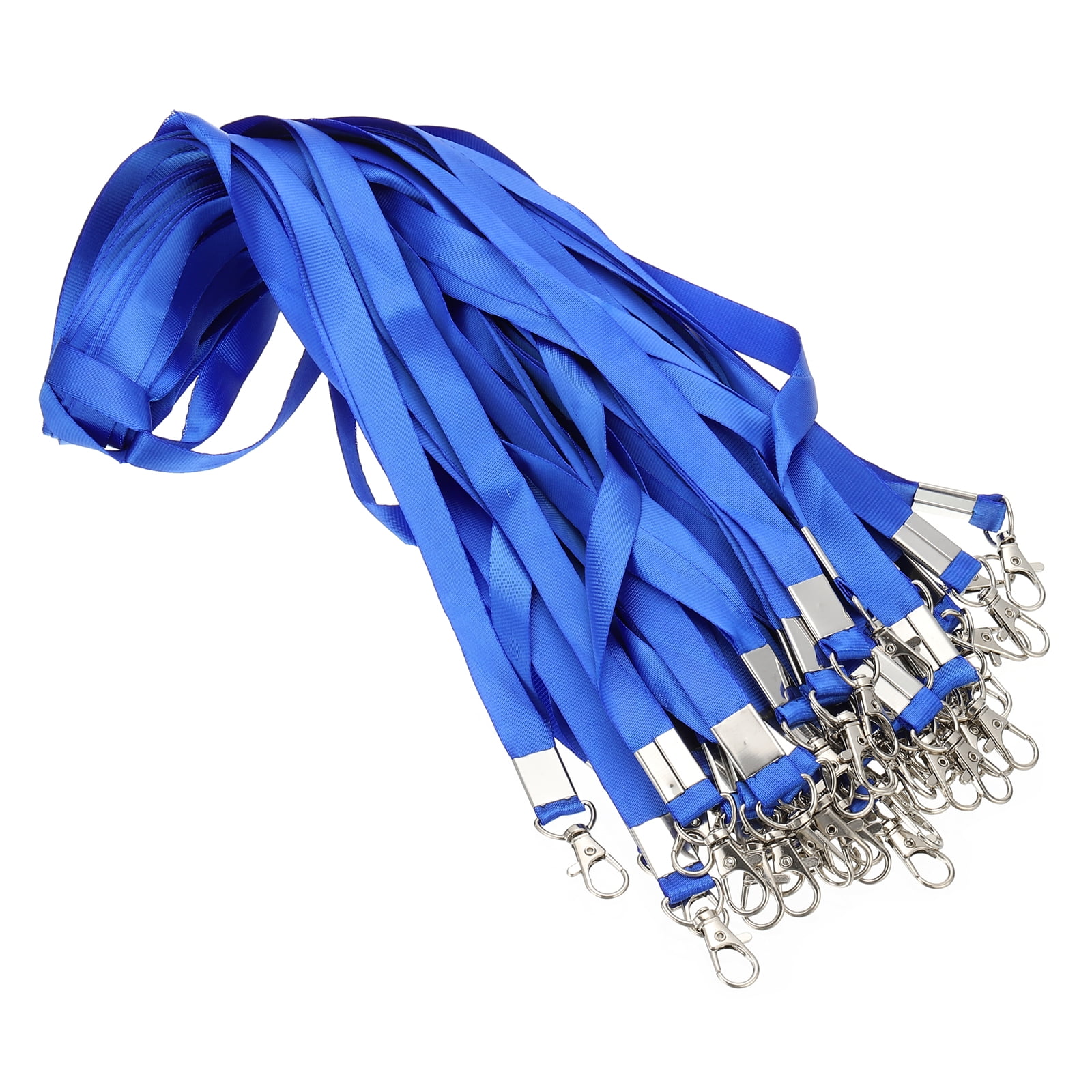 Uxcell 48cm Lanyards Bulk, 50Pcs Teacher Lanyards for ID Badges Keys ...