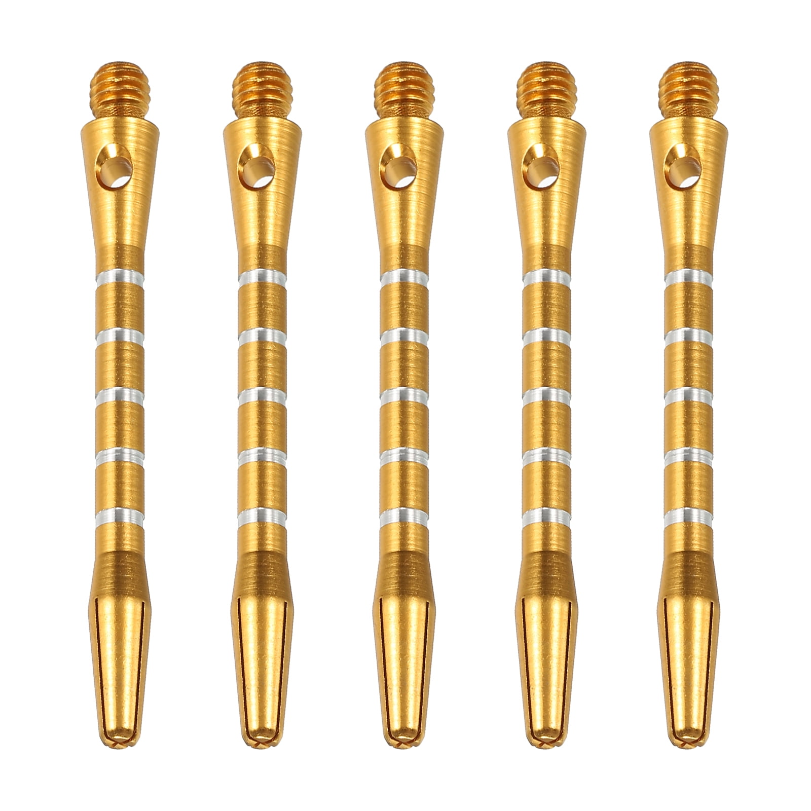 Uxcell 48mm Aluminum Dart Shafts, 15 Pack Medium 2BA Thread Dart Stems ...