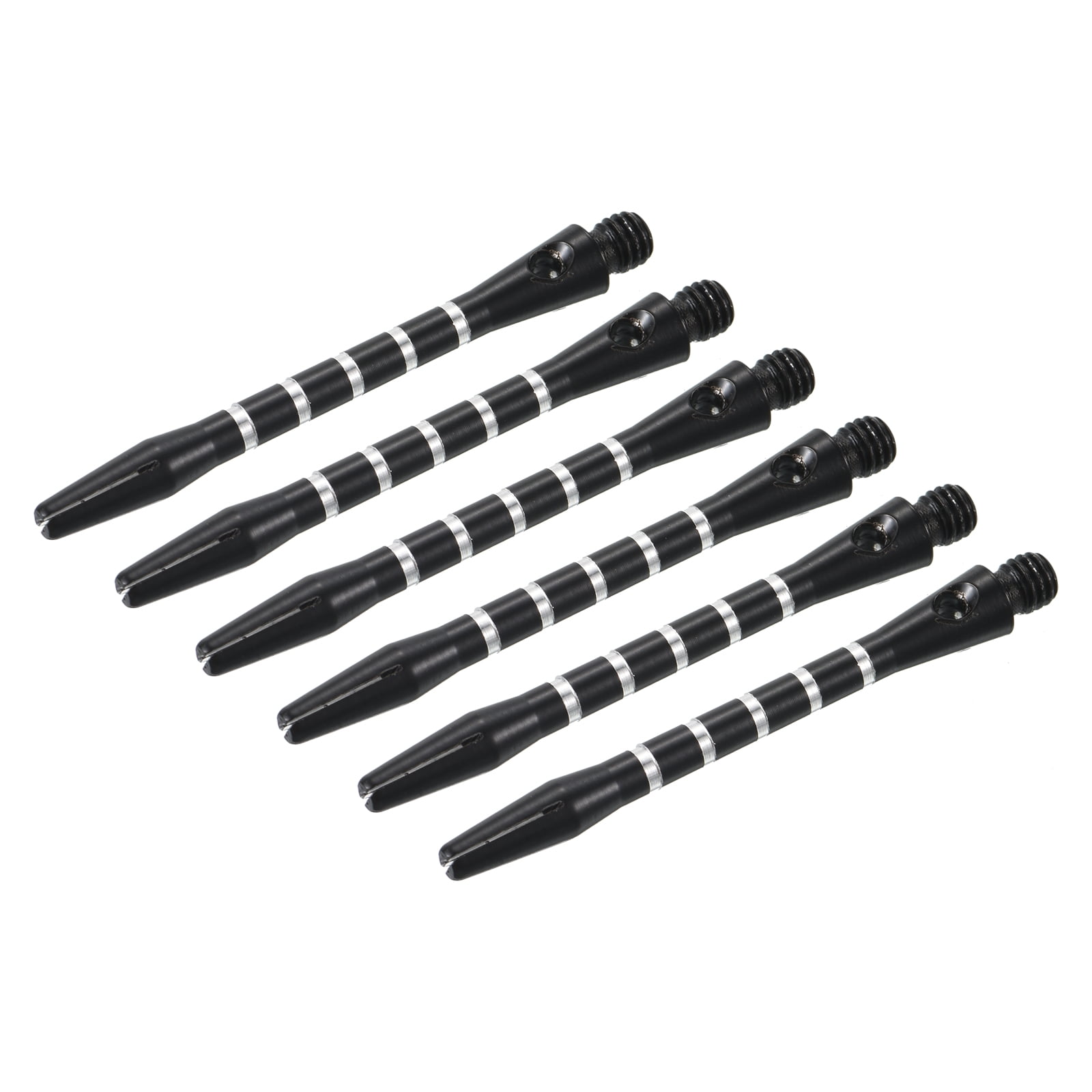 Uxcell 48mm Dart Shafts, 2BA Thread Aluminum Dart Stems - 6 Pack (Black ...