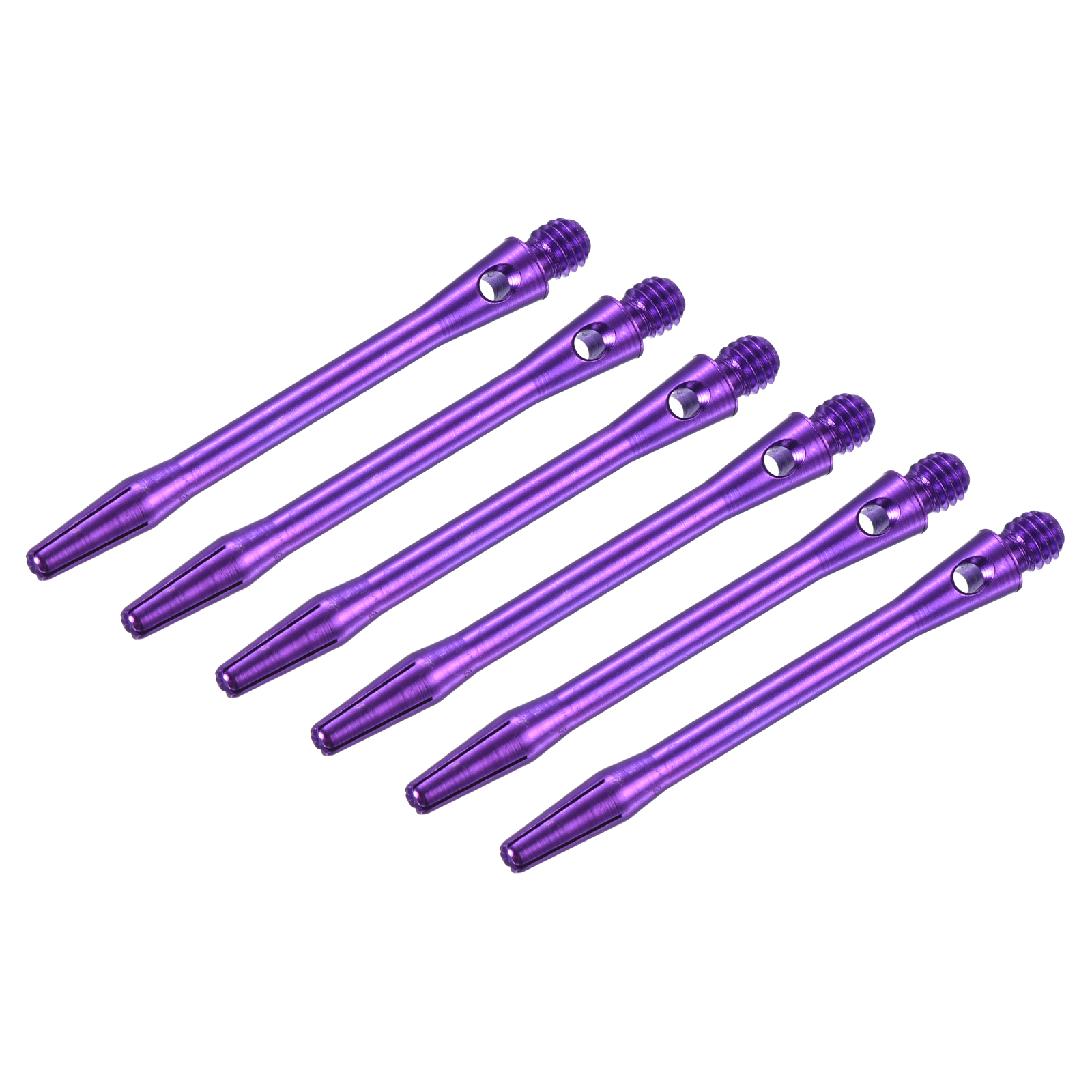 Uxcell 48mm Dart Shafts, Medium 2BA Thread Aluminum Dart Stems - 6 Pack ...