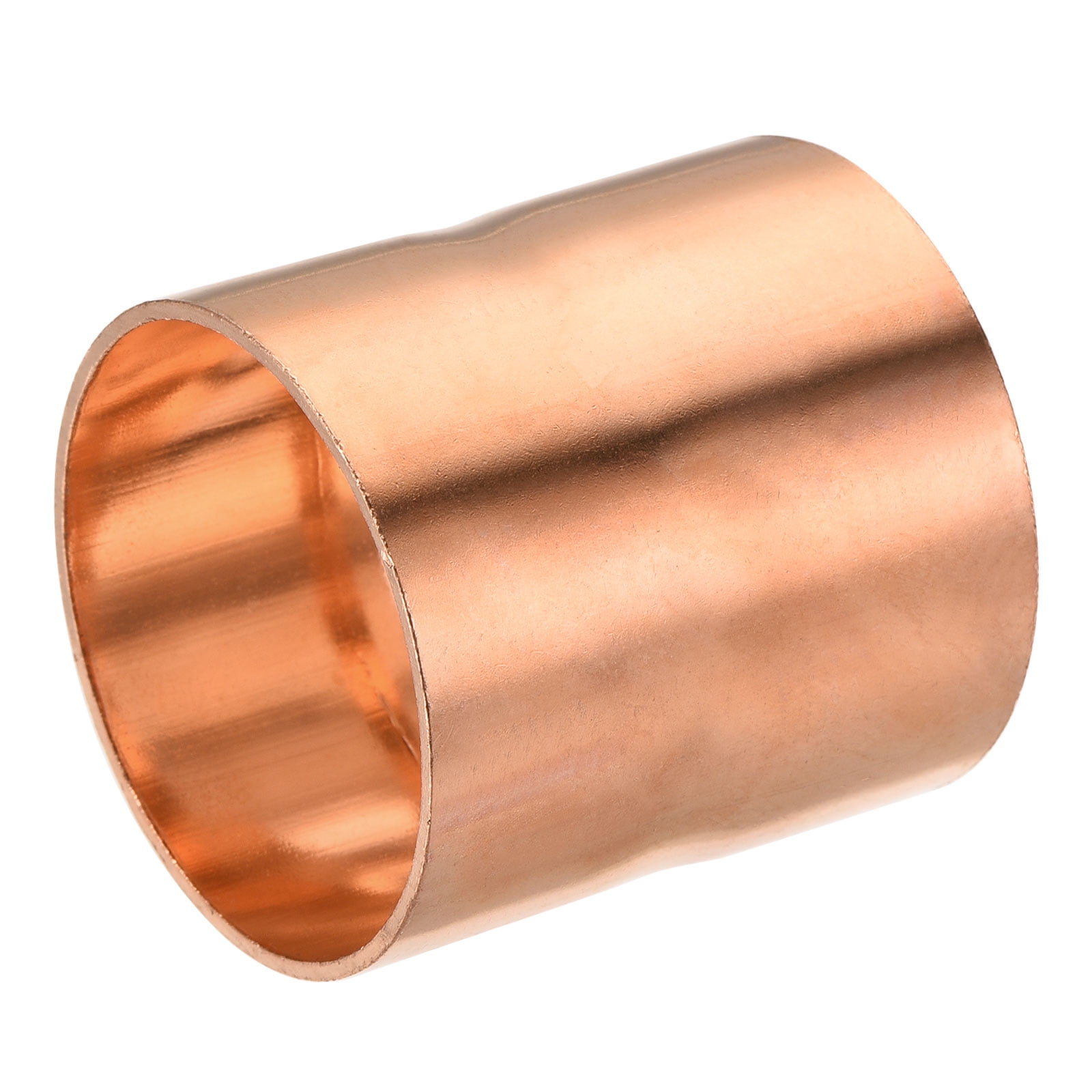Uxcell 48mm Straight Copper Pipe Coupling Connecting Adapter Joint for ...