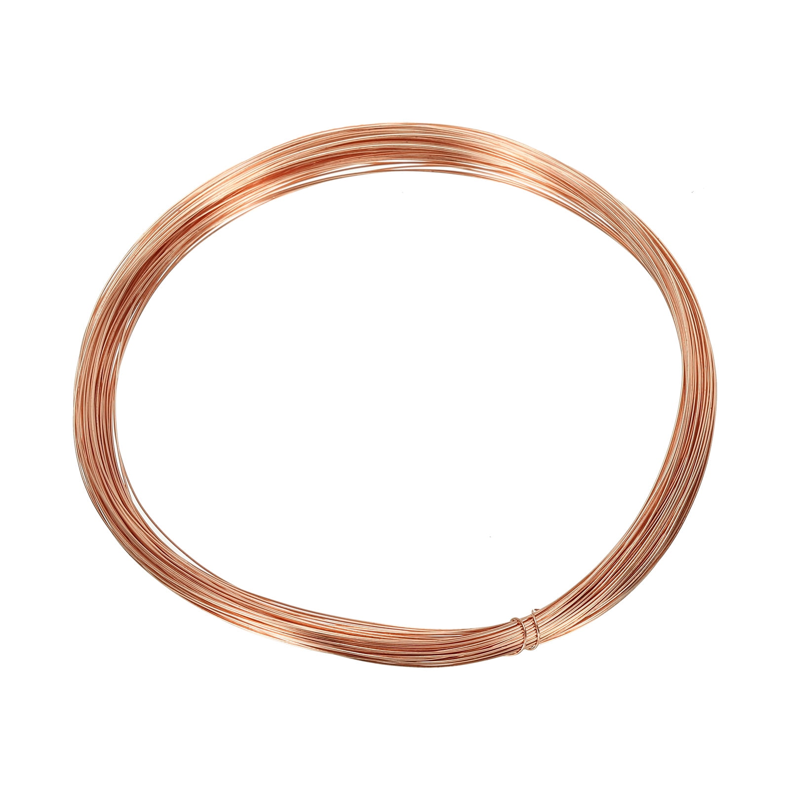 Uxcell 49 Feet Solid Bare Copper Wire 29 Gauge 99.9% Pure Copper Wire 0 ...