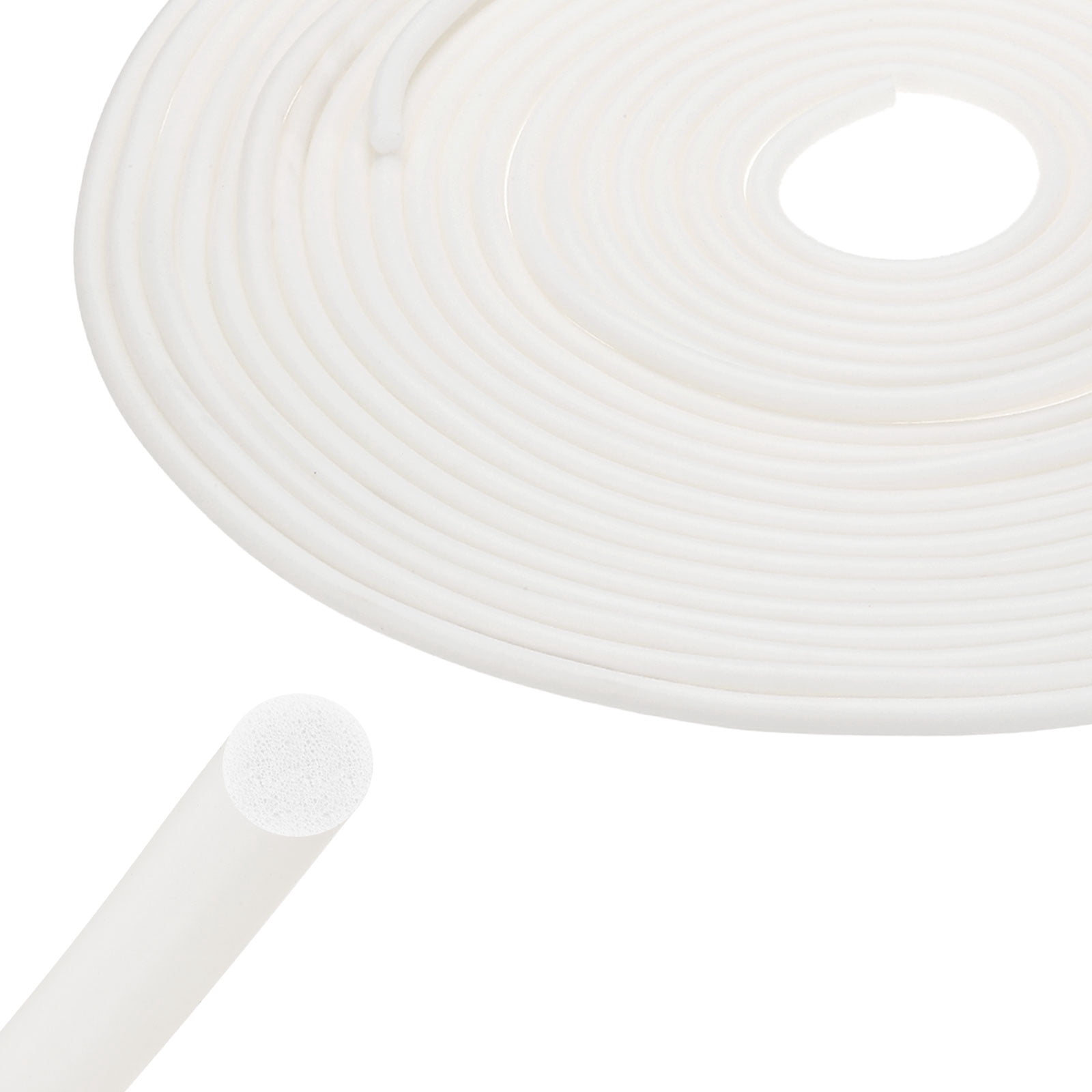 Uxcell 49Ft Backer Rod, 0.28 Inch Thick Silicone Rubber Foam Caulk ...