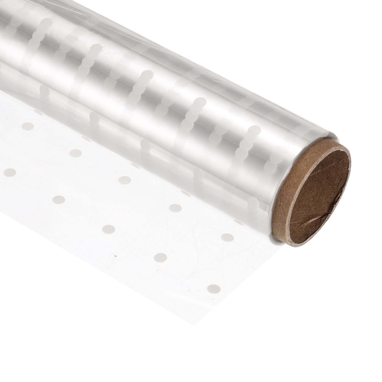 Uxcell 49ft x 16in Wrap Wrapper Wrapping Paper 2.2 Mil Thick White ...