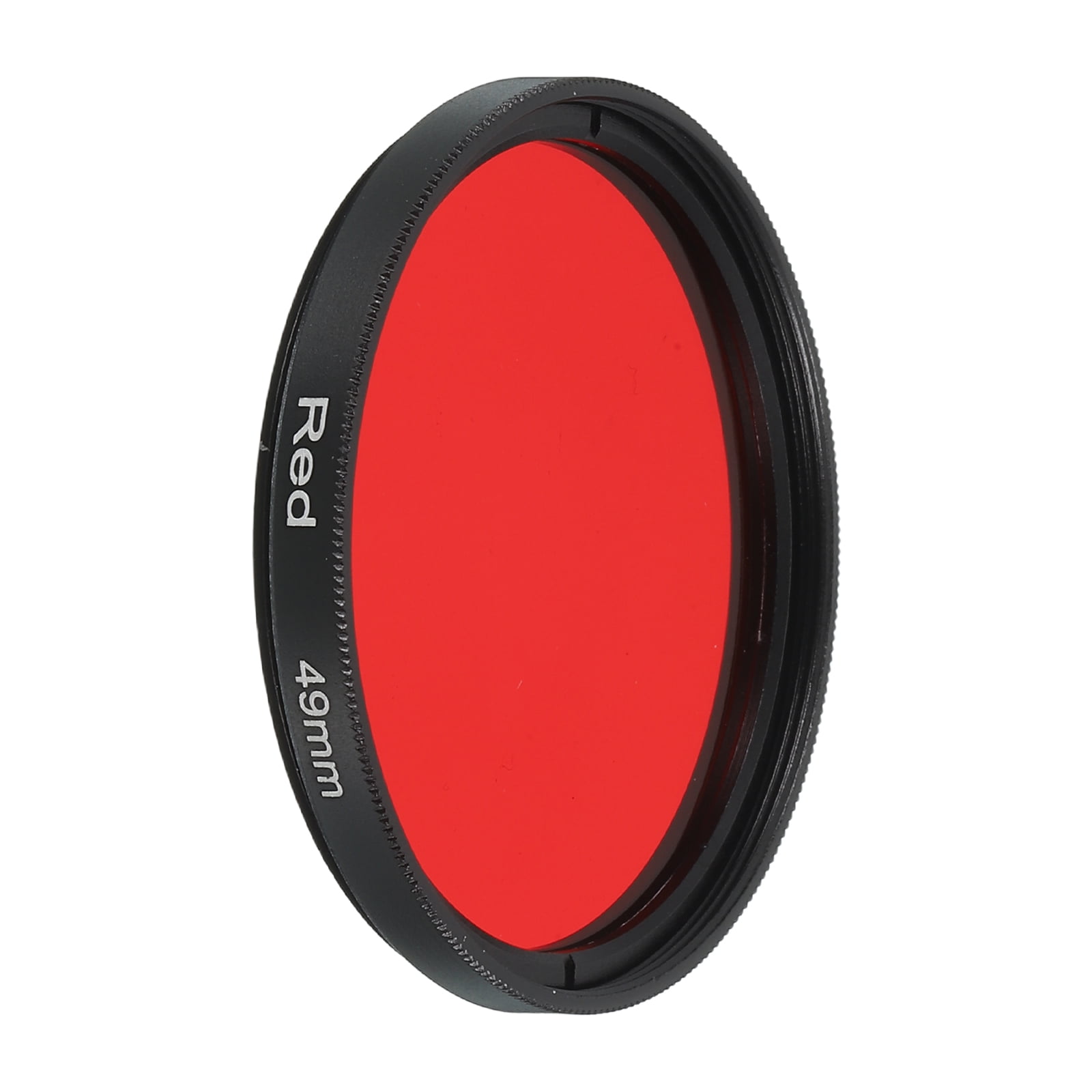 Uxcell 49mm Lens Filter,Full Red Camera Filter Scratch Optical Glass ...