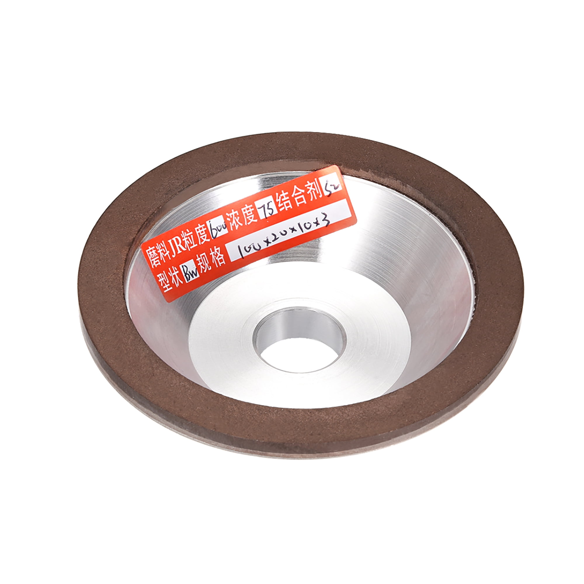 Uxcell 4Inch Flaring Cup Diamond Grinding Wheels Resin Bonded 600 Grits ...