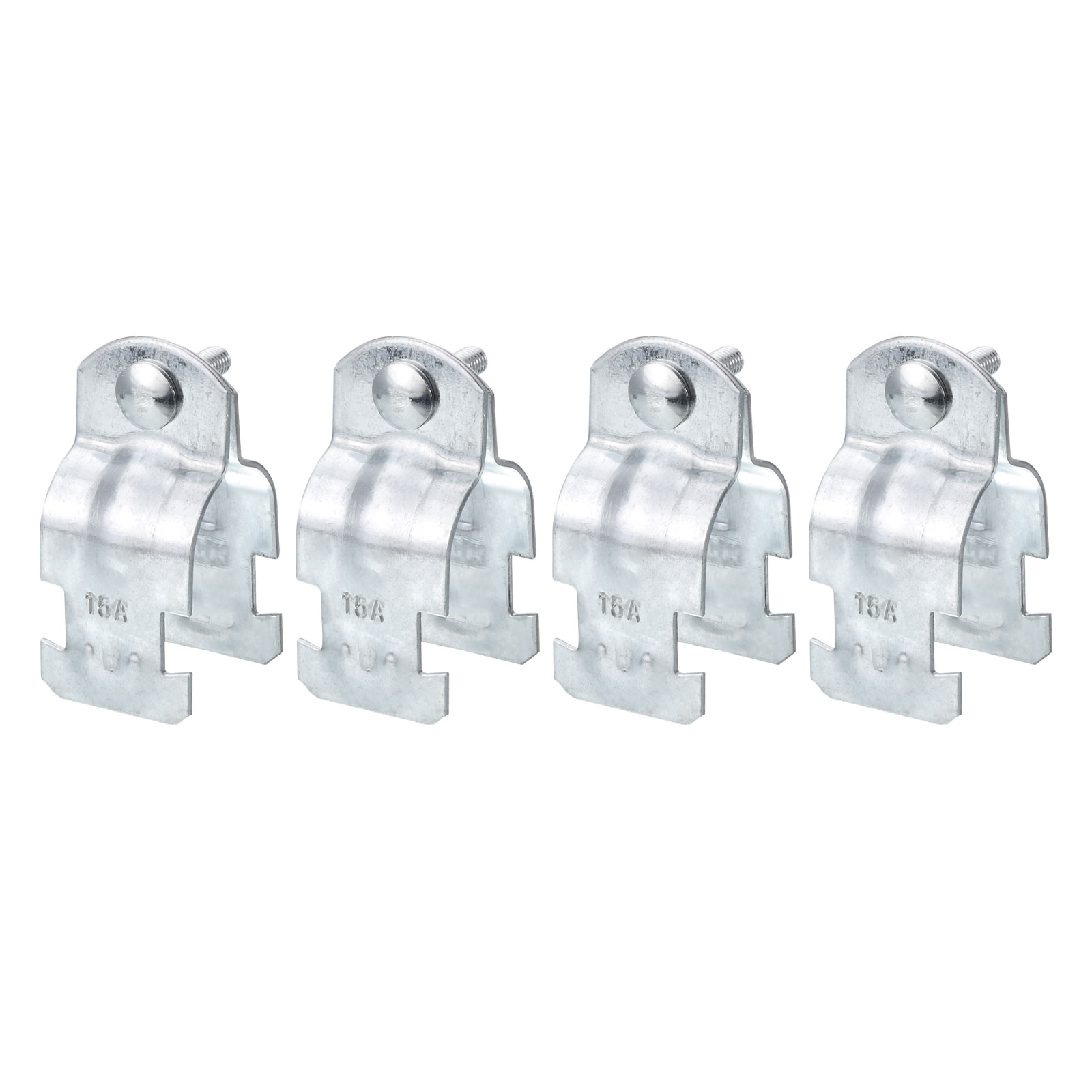 Uxcell 4Pack 13/16" EMT Strut Clamps Steel with Bolt Nut for Rigid ...