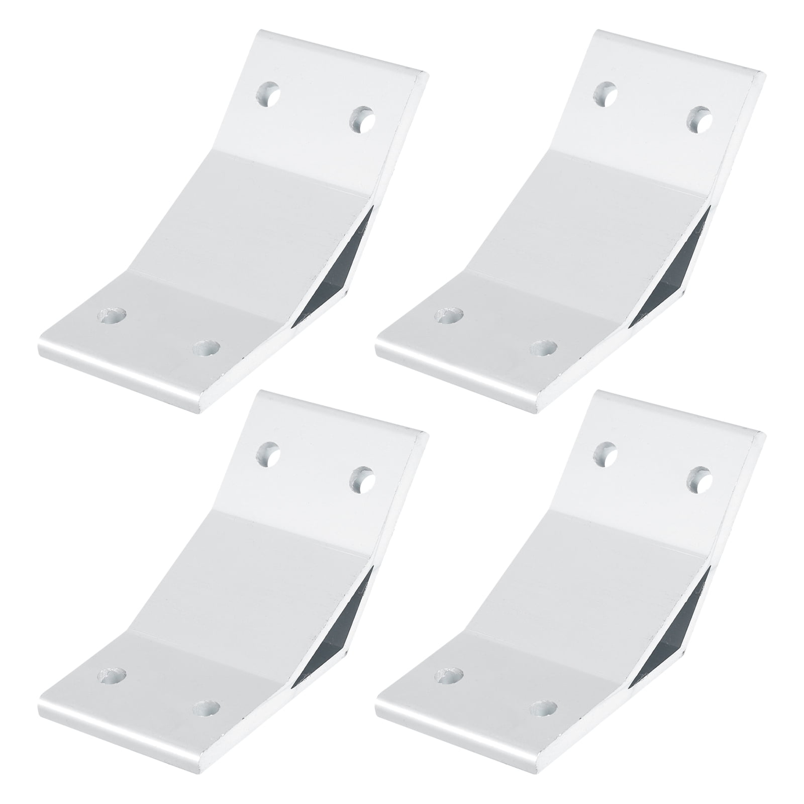 Uxcell 4Pack 135 Degree Angle Aluminum Profile Corner Brackets Joint ...