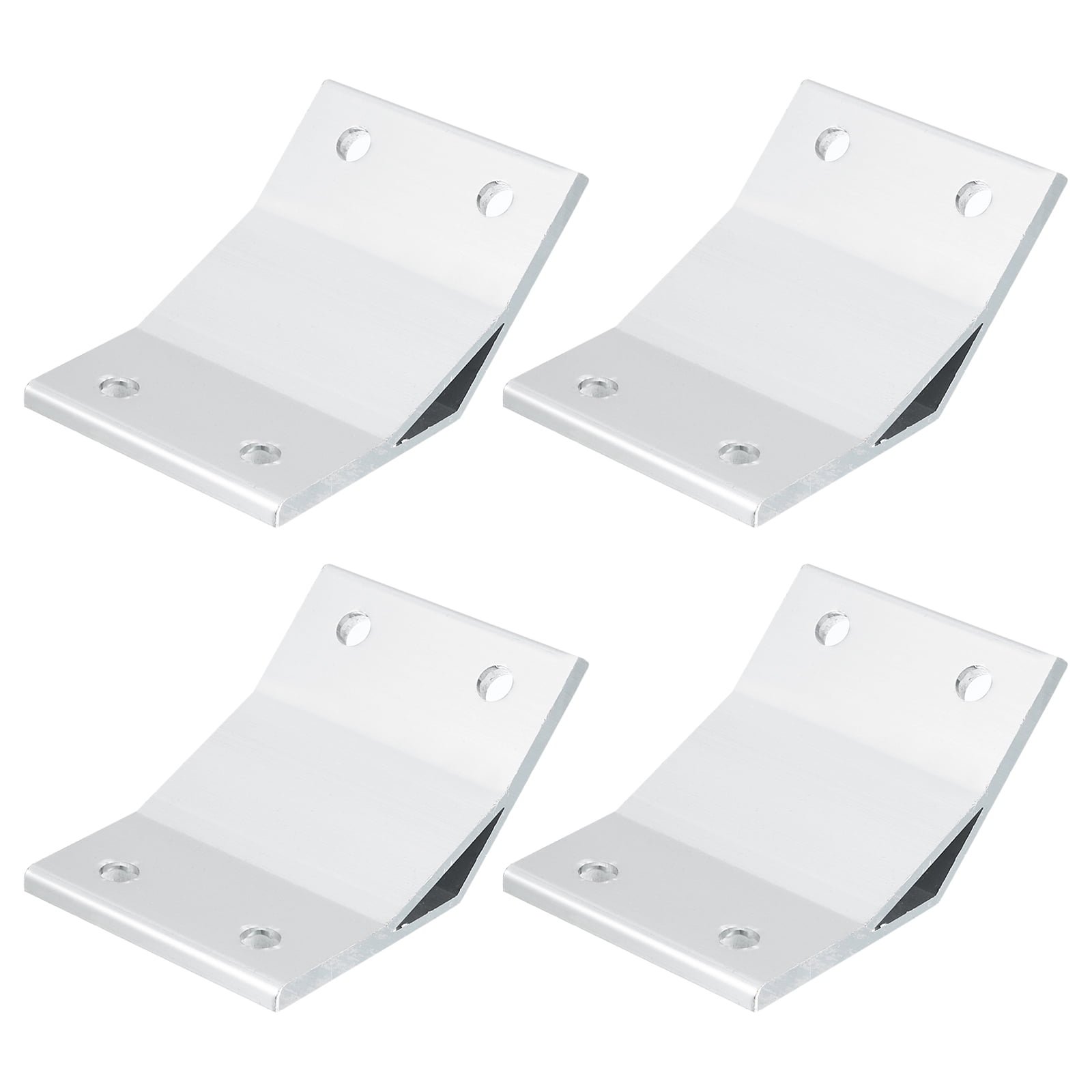 Uxcell 4Pack 135 Degree Angle Aluminum Profile Corner Brackets Joint ...