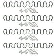 Uxcell 4Pack 15.7" Flat Sofa Spring Replacement Kit for Furniture Couch ...