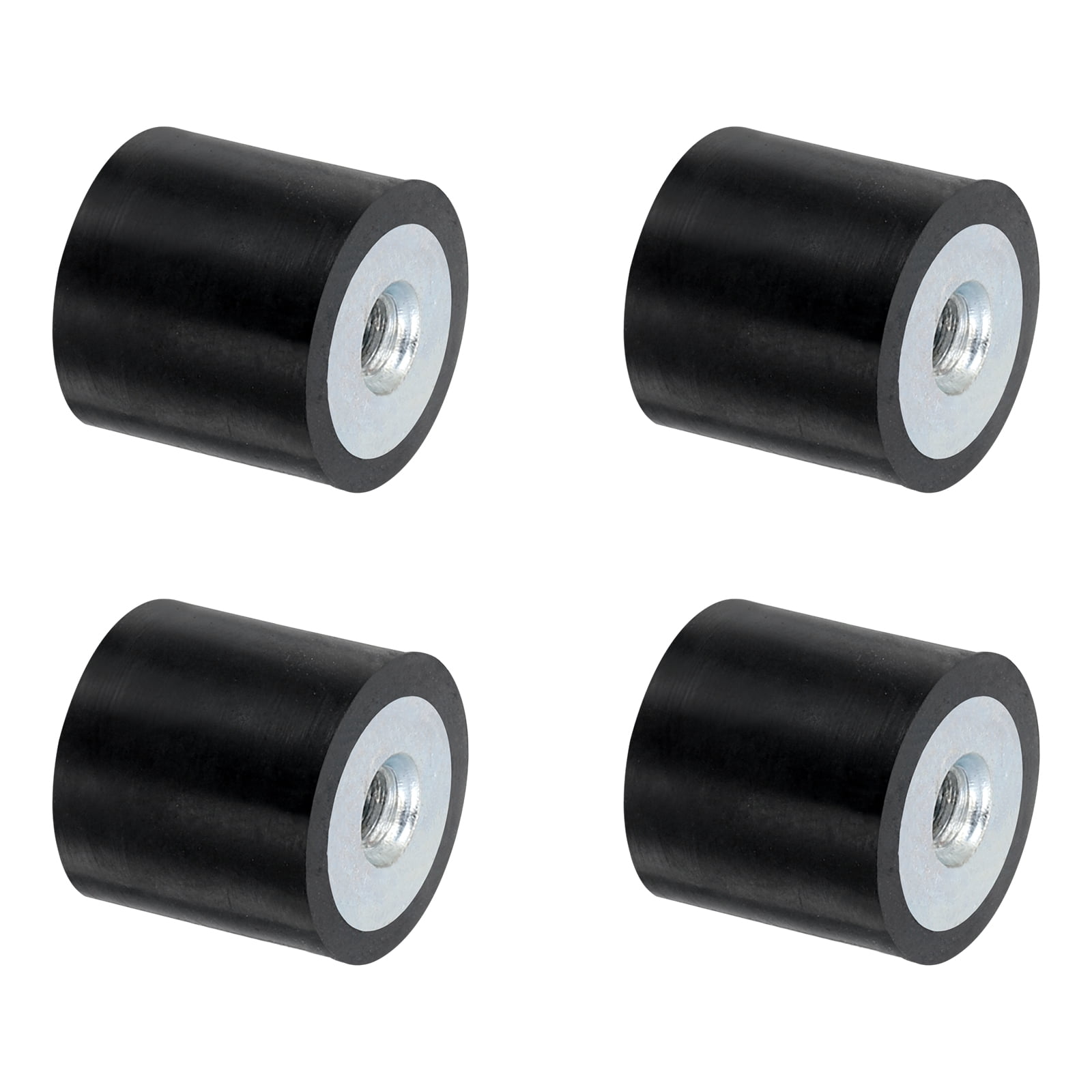 Uxcell 4Pack 15 x 15mm Rubber M4 Thread Mount Isolator Replaces Anti ...
