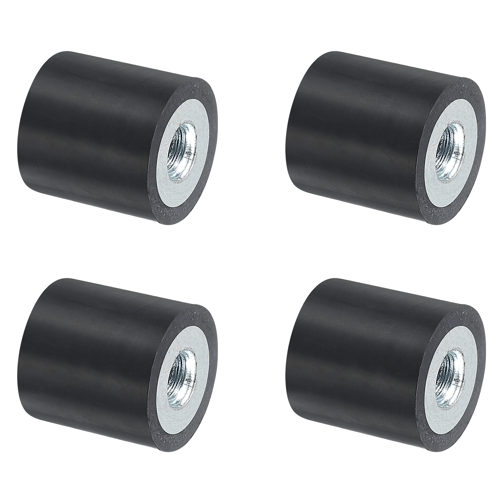 Uxcell 4Pack 15 x 15mm Rubber M5 Thread Mount Isolator Replaces Anti ...