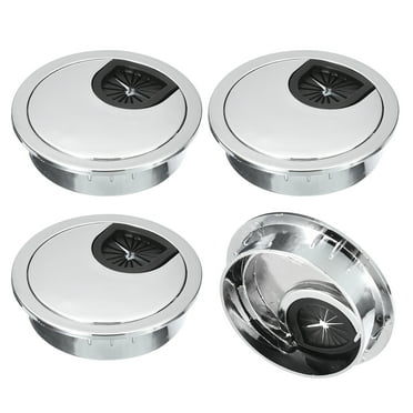 Uxcell 4Pack 2.1 Inch Cable Hole Cover ABS Office Desk Cable Wire Cord ...