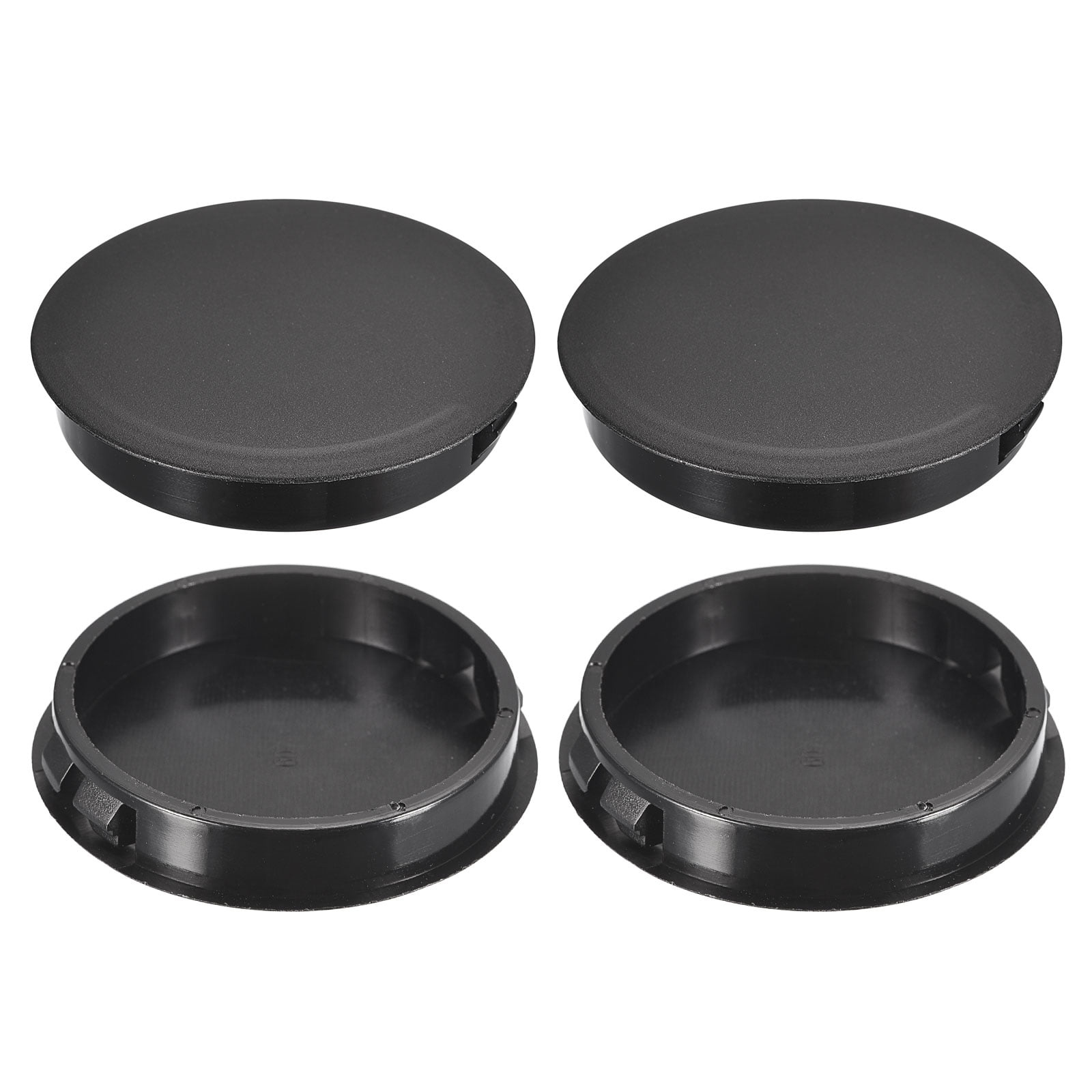 Uxcell 4Pack 2-11/32" Plastic Hole Plugs Panel Flush Type Knockout ...
