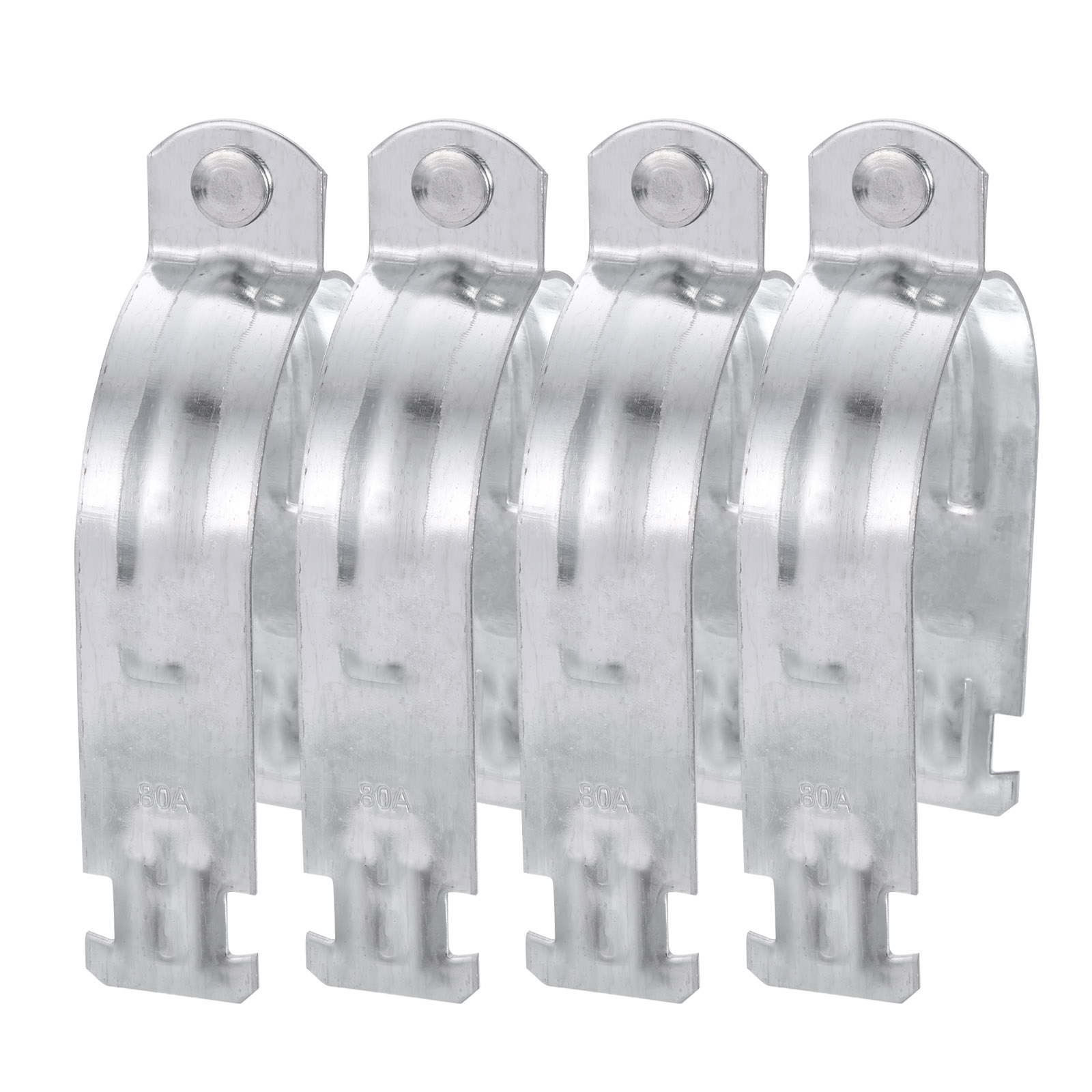 Uxcell 4Pack 3-5/32" EMT Strut Clamps Steel with Bolt Nut for Rigid ...