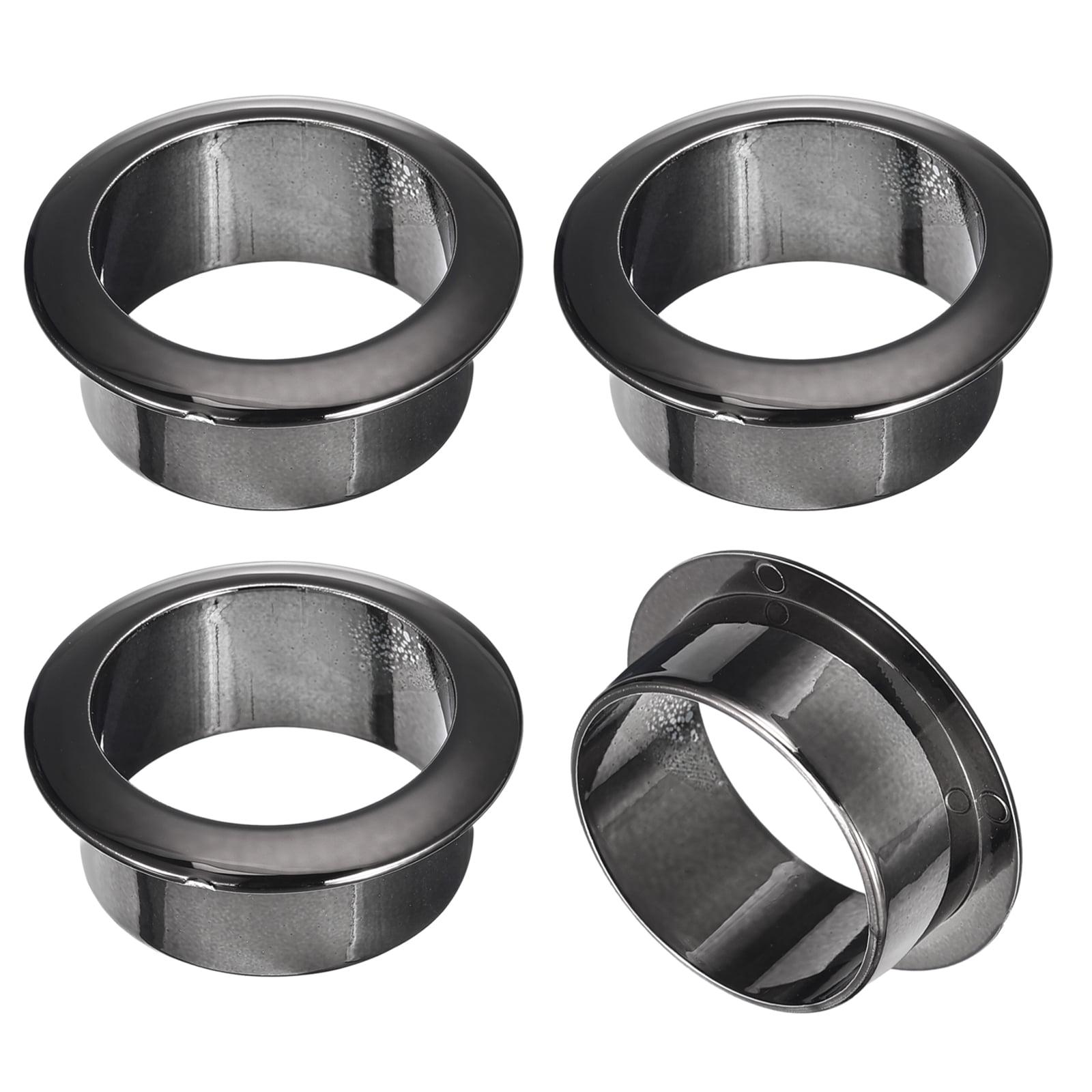 Uxcell 4Pack 35mm Cable Hole Cover ABS Office Desk Cable Wire Cord ...