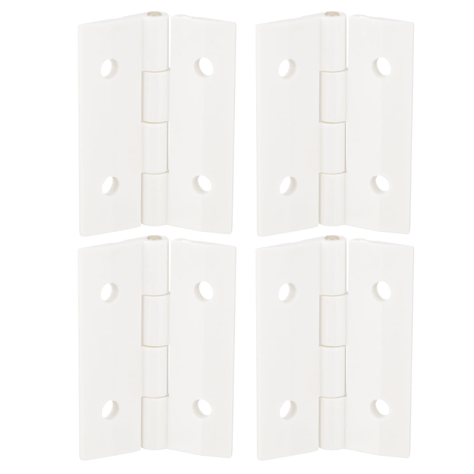 Uxcell 4Pack 45x34mm Acrylic Hinges Hardware Folding Hinge with ...