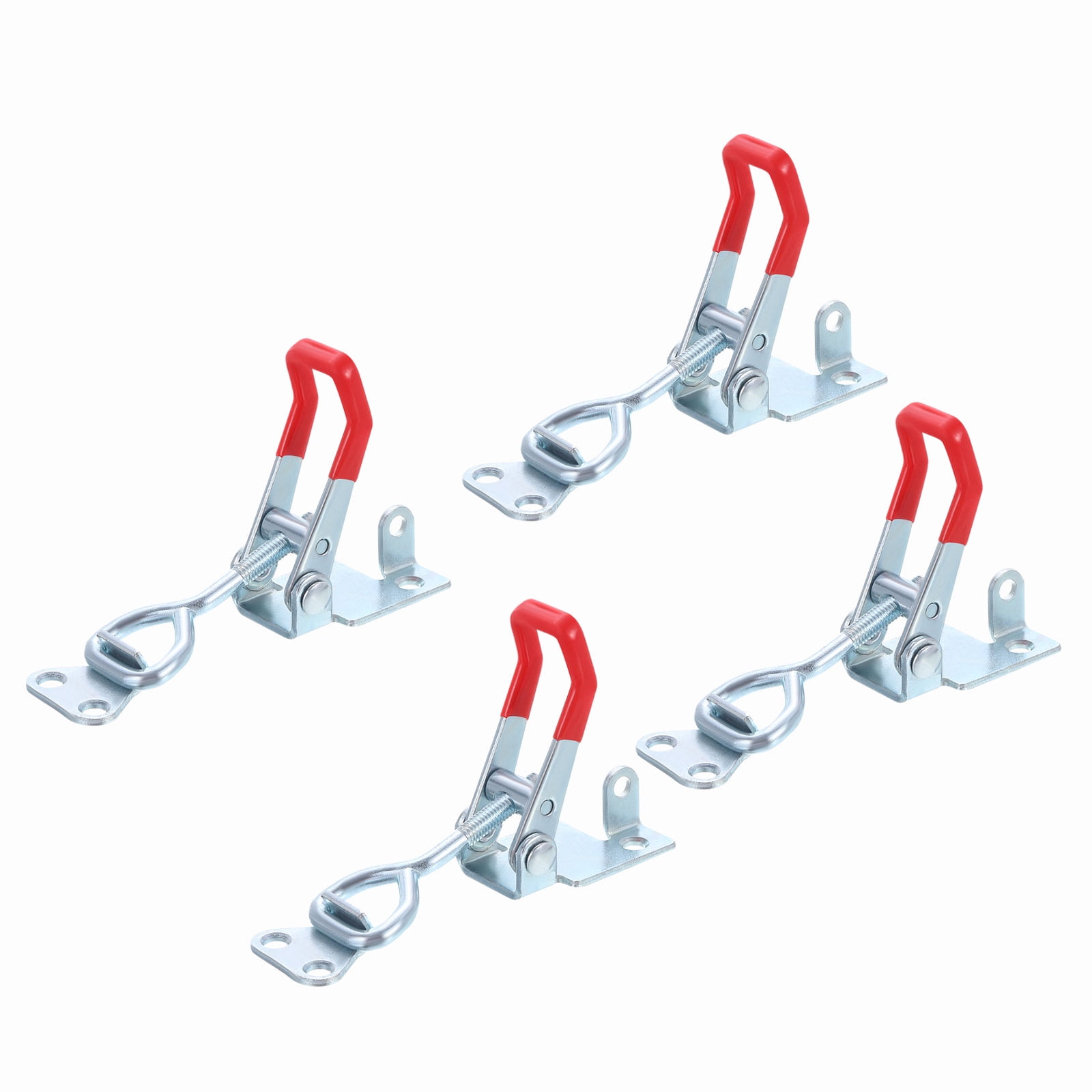 Uxcell 4Pack 5 Inch Iron Adjustable Toggle Latch Clamp 400lbs Holding ...