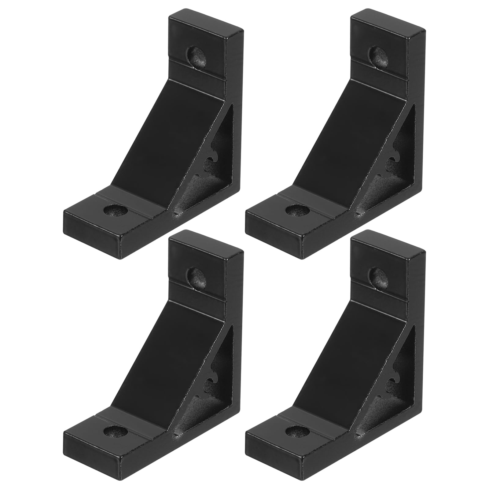 Uxcell 4Pack 90 Degree Angle Aluminum Profile Corner Brackets Joint ...