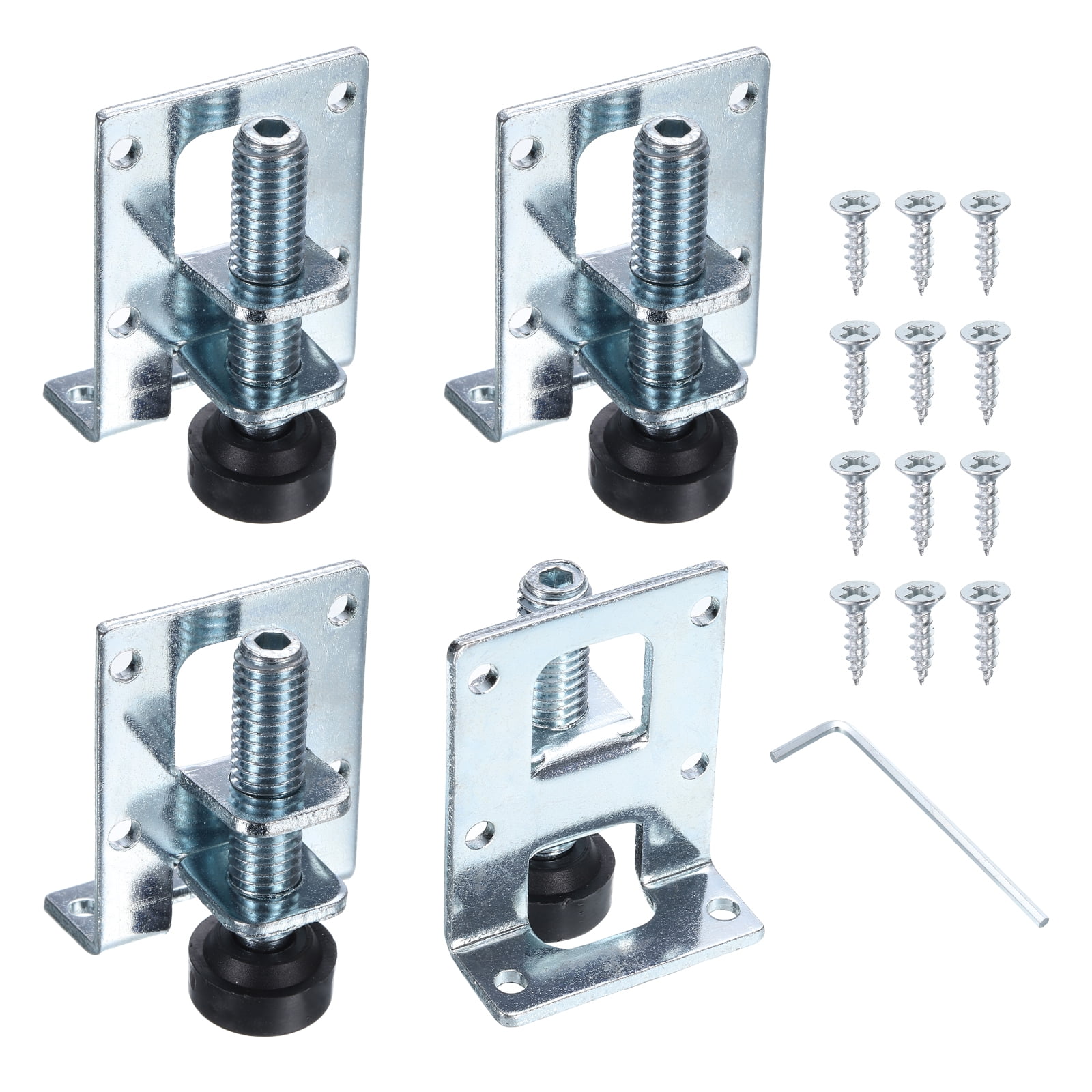 Uxcell 4Pack Adjustable Furniture Leveling Feet, 2.17" Heavy Duty ...