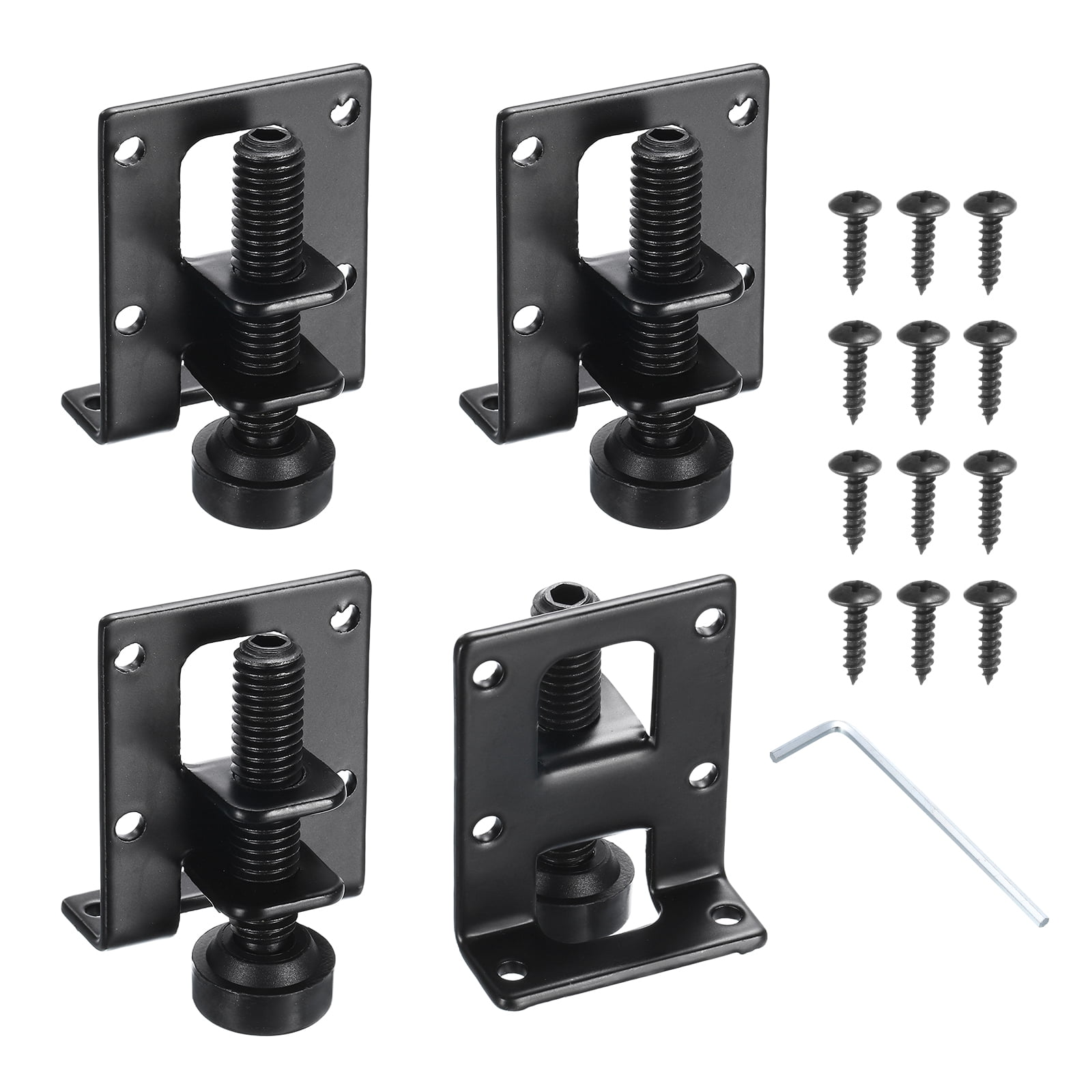 Uxcell 4Pack Adjustable Furniture Leveling Feet, 2.17" Heavy Duty ...