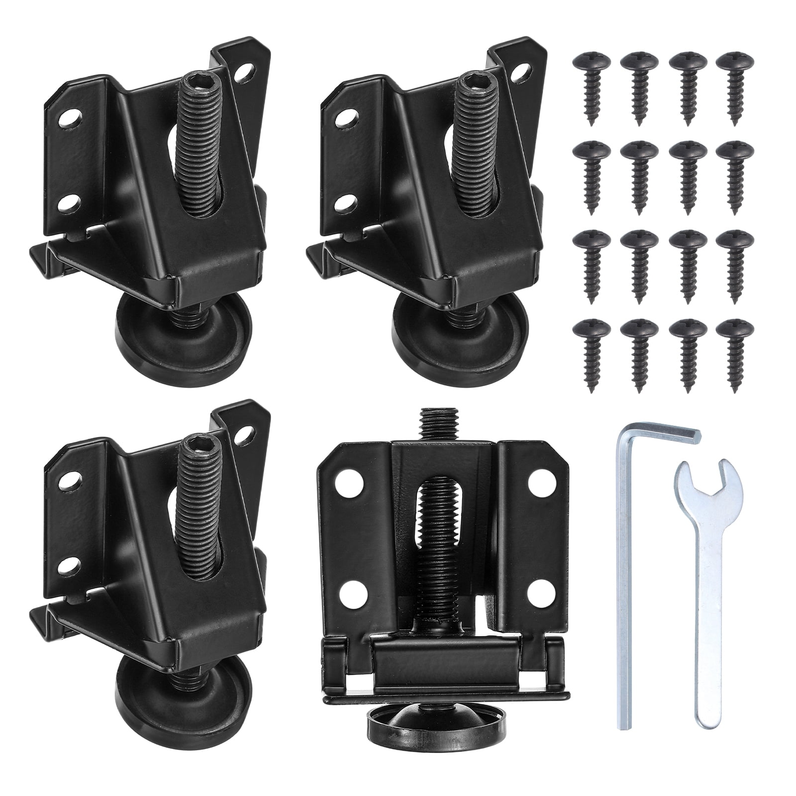 Uxcell 4Pack Adjustable Furniture Leveling Feet, 2.19" Heavy Duty ...