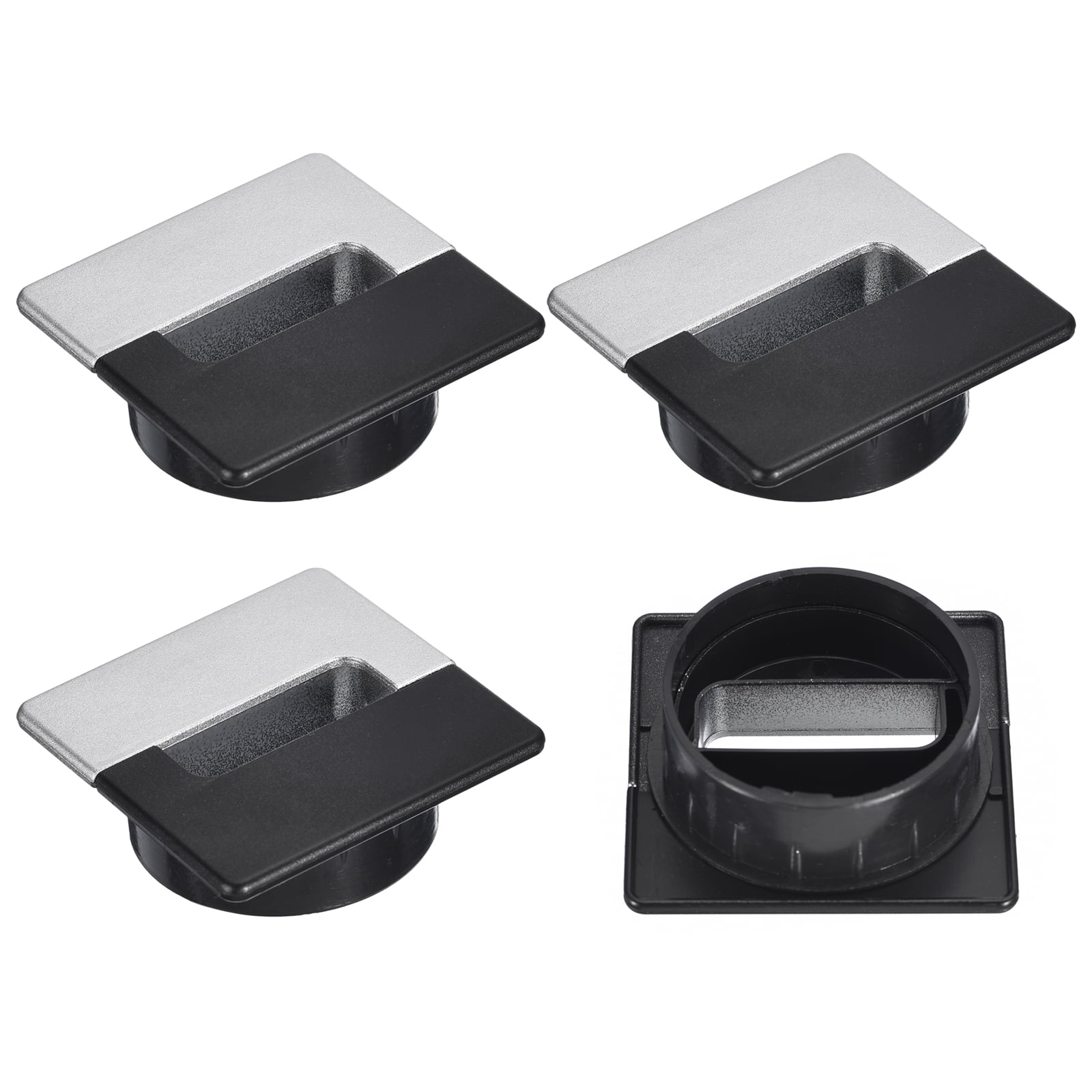 Uxcell 4Pack Cable Hole Cover 2-3/8"(60mm) ABS Desk Cable Wire Cord ...
