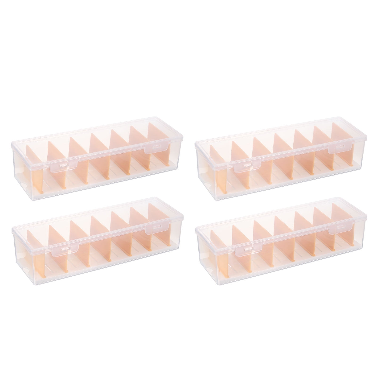 Uxcell 4Pack Cable Organizer Box, Cord Management Plastic Box with Lids ...