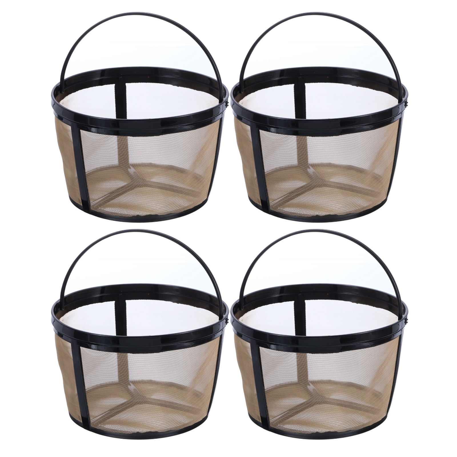 Uxcell 4Pack Coffee Filter Basket, Reusable Filter Replacement with ...