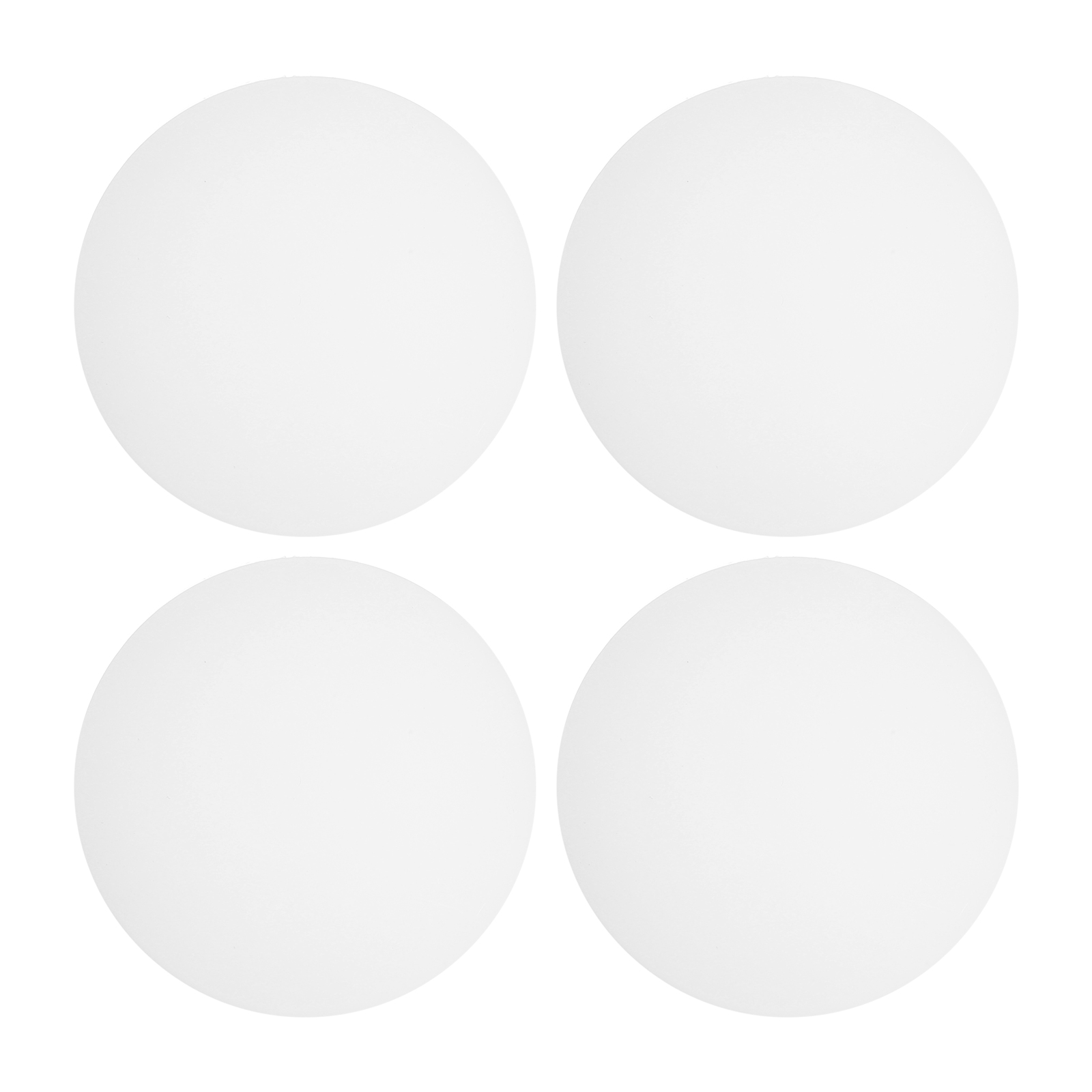 Uxcell 4Pack Door Stopper Wall Protector, 50mm/2" White Self Adhesive ...