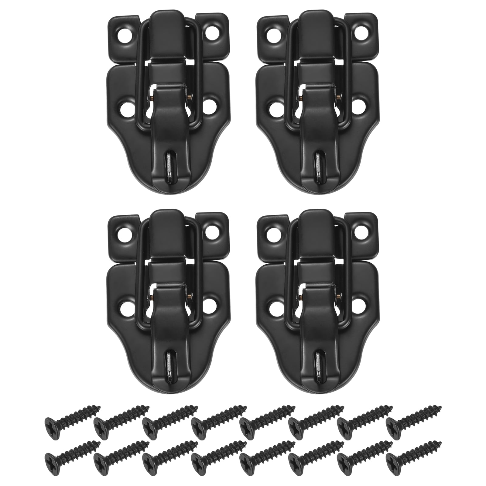 Uxcell 4Pack Duck-Billed Toggle Hasp Latch, Metal Box Toggle Latch ...