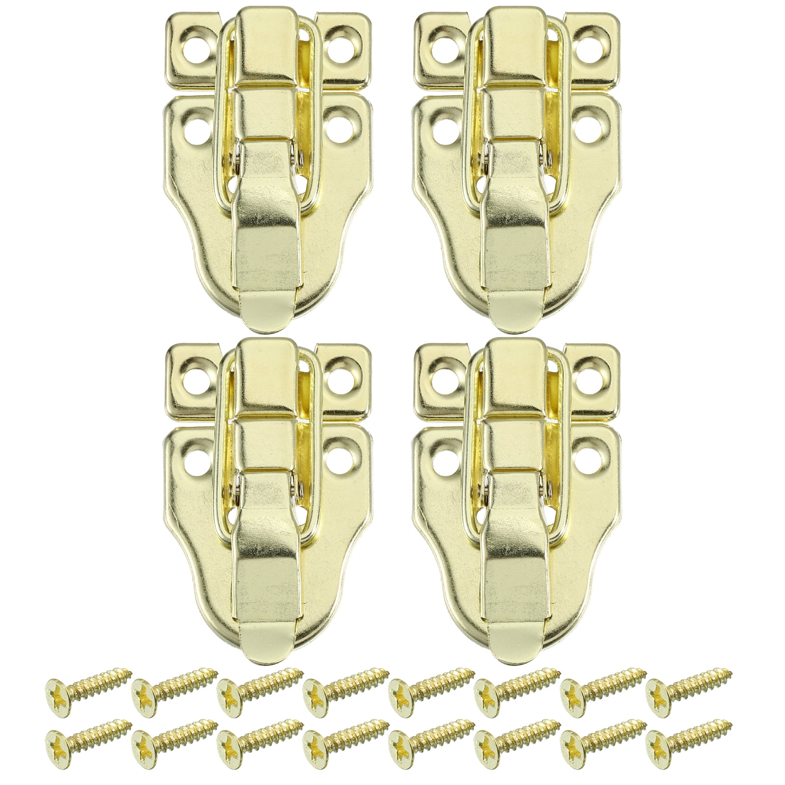 Uxcell 4Pack Duck-Billed Toggle Hasp Latch, Metal Box Toggle Latch ...