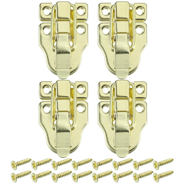 Uxcell 4Pack Duck-Billed Toggle Hasp Latch, Metal Box Toggle Latch ...