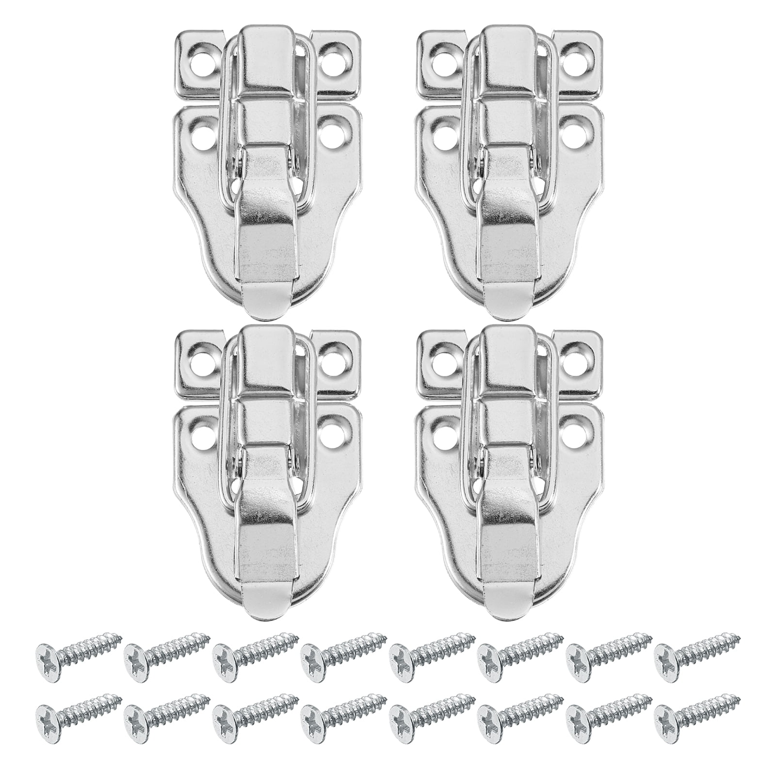 Uxcell 4Pack Duck-Billed Toggle Hasp Latch, Metal Box Toggle Latch ...