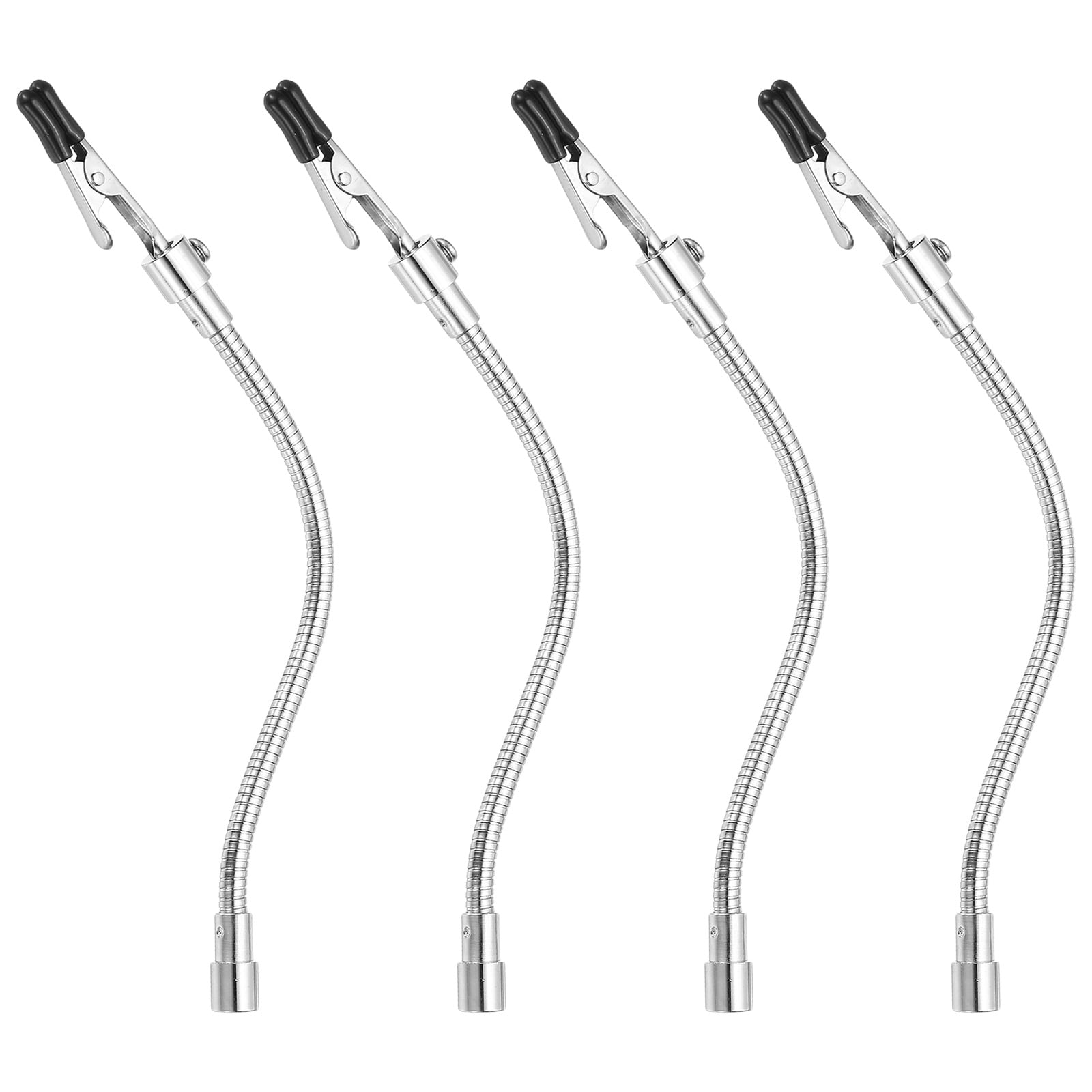 Uxcell 4Pack Helping Hands Soldering Clamp, 8.3inch Magnetic Gooseneck ...