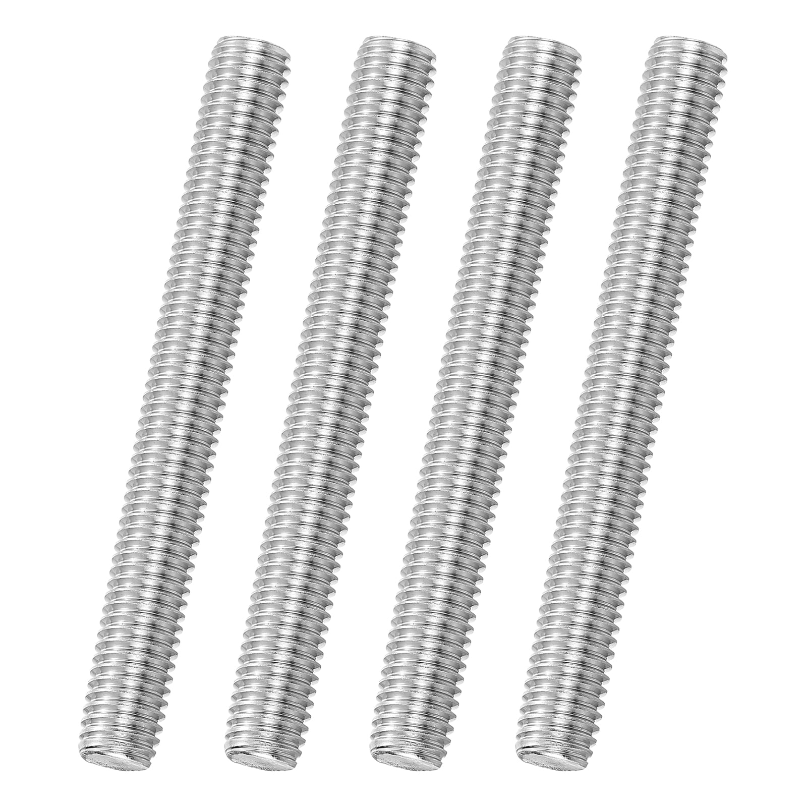 Uxcell 4Pack M10x90mm 316 Stainless Steel Fully All Threaded Rod Studs ...