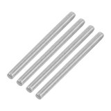 Uxcell 4Pack M5 x 70mm 0.8mm Pitch 304 Stainless Steel Fully Threaded ...