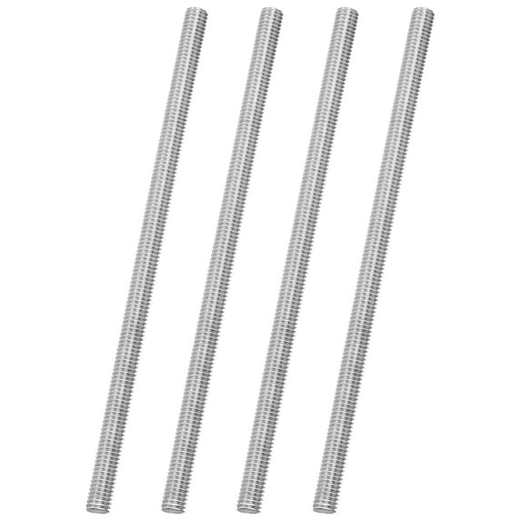 Uxcell 4Pack M6x130mm 316 Stainless Steel Fully All Threaded Rod Studs ...