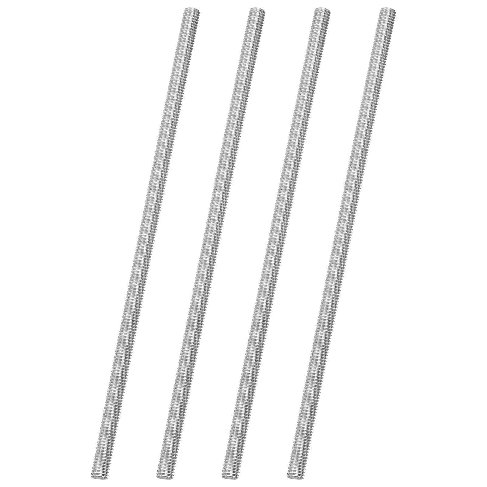 Uxcell 4Pack M6x170mm 316 Stainless Steel Fully All Threaded Rod Studs ...
