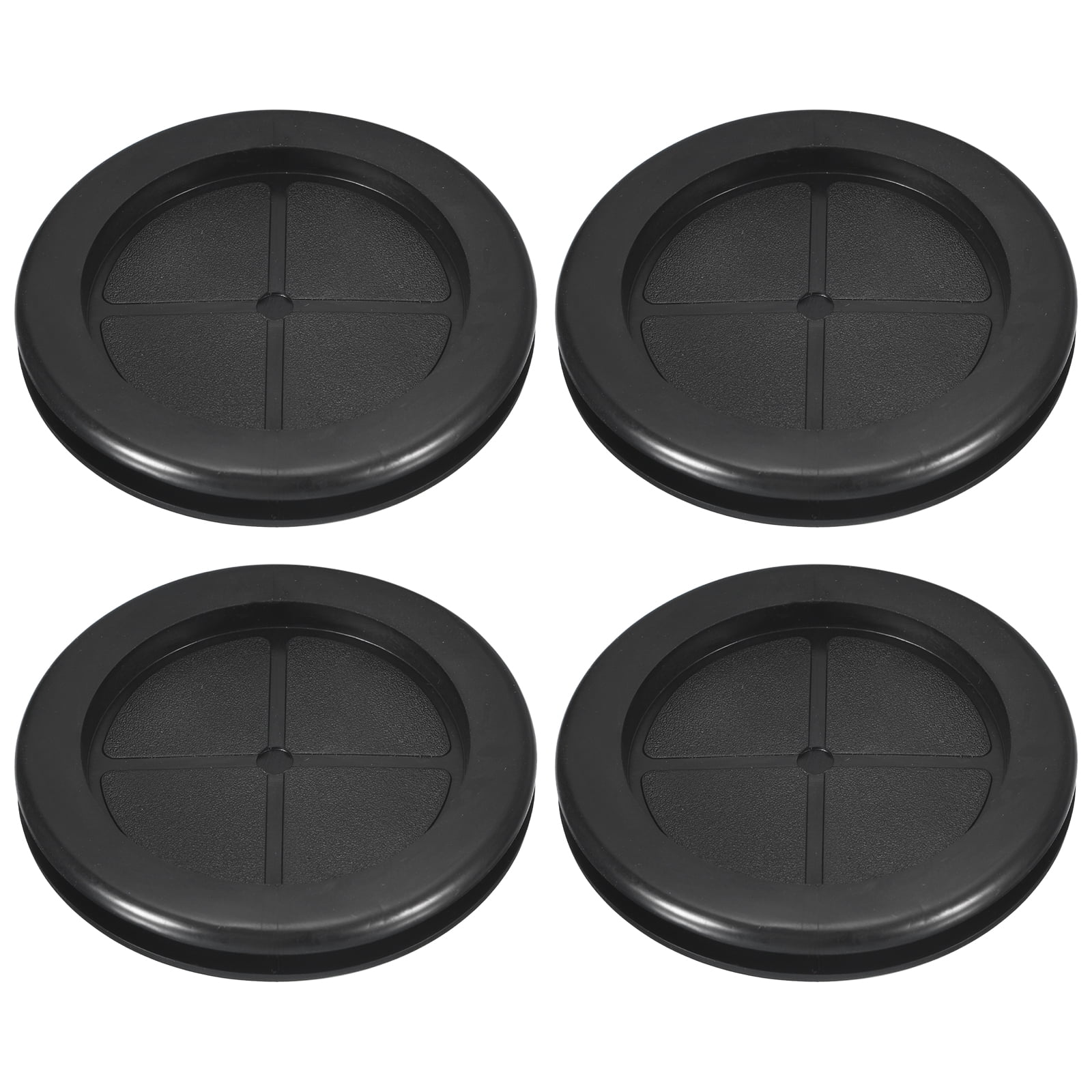 Uxcell 4Pack Rubber Grommets 2-3/8" (60mm) Drill Hole, 2" (50mm) ID ...