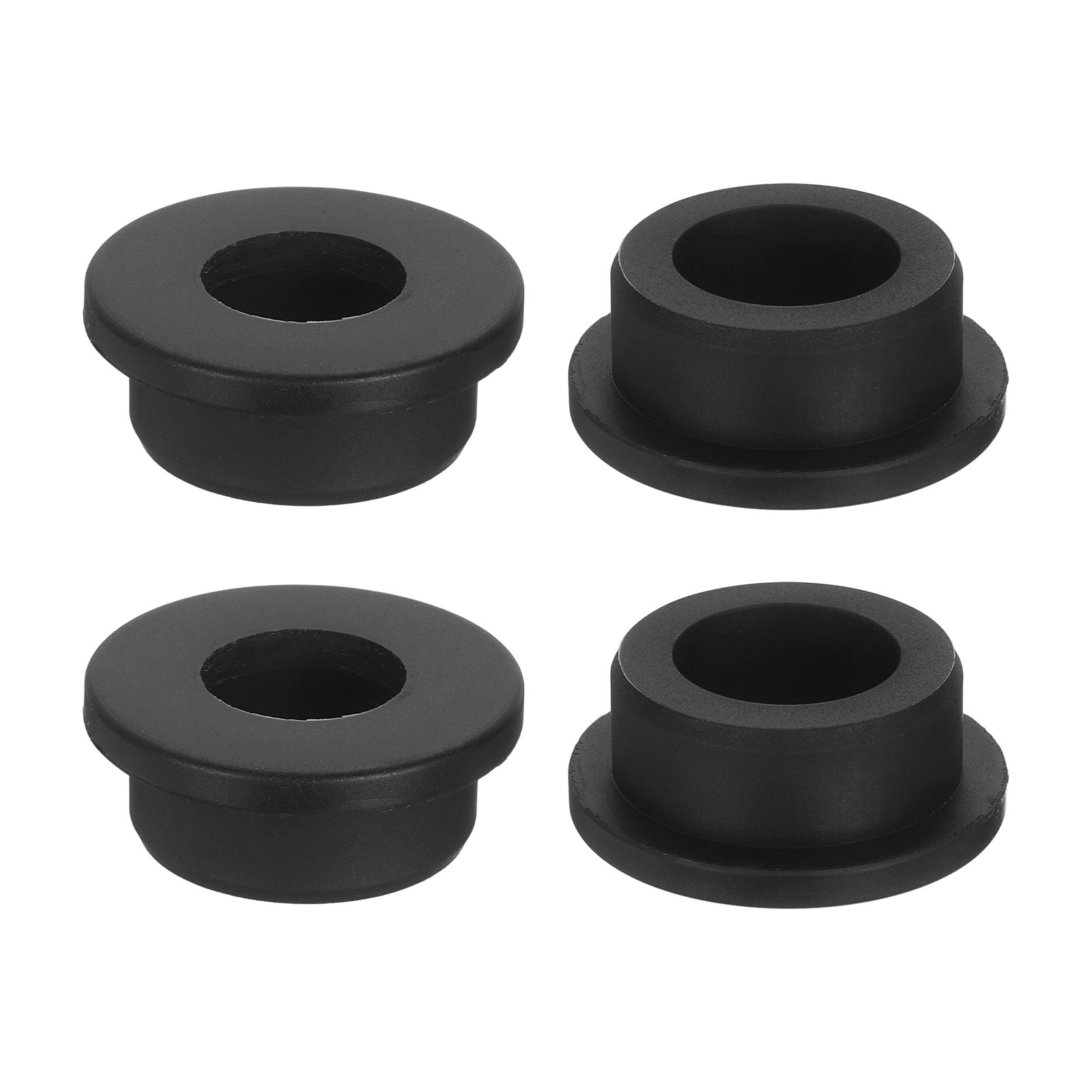 Uxcell 4Pack Rubber Grommets 27mm Drill Hole, 18mm ID Top Hat Hole Plug ...