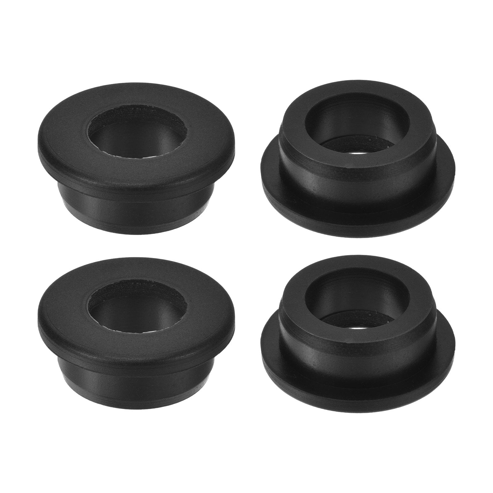 Uxcell 4Pack Rubber Grommets 28mm Drill Hole, 19mm ID Top Hat Hole Plug ...