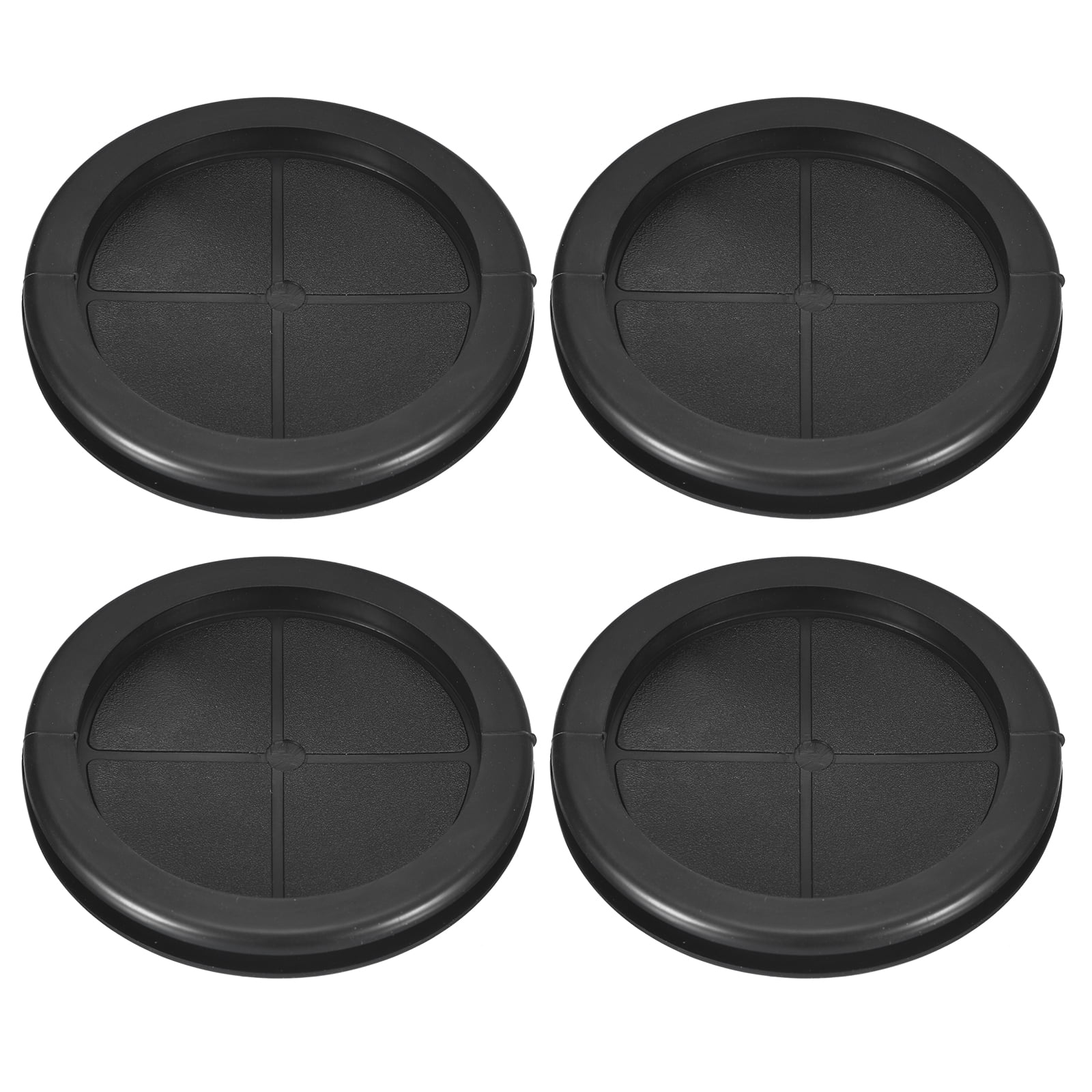 Uxcell 4Pack Rubber Grommets 3-1/8" (80mm) Drill Hole, 2-3/4" (70mm) ID ...