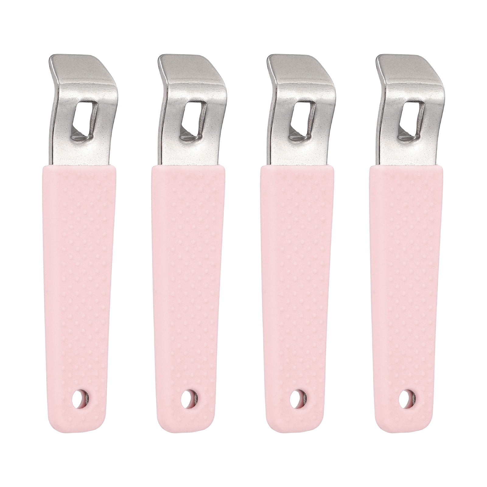 Uxcell 4Pack Stainless Steel Vial Decapper, Mini Keychain Bottle Opener ...