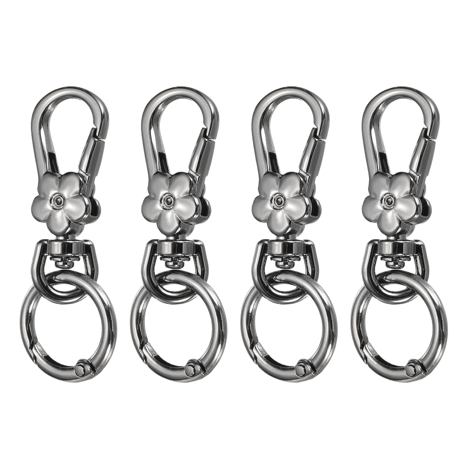 Uxcell 4Pack Swivel Clasp Clip, Detachable Lobster Clasps with O Shape ...