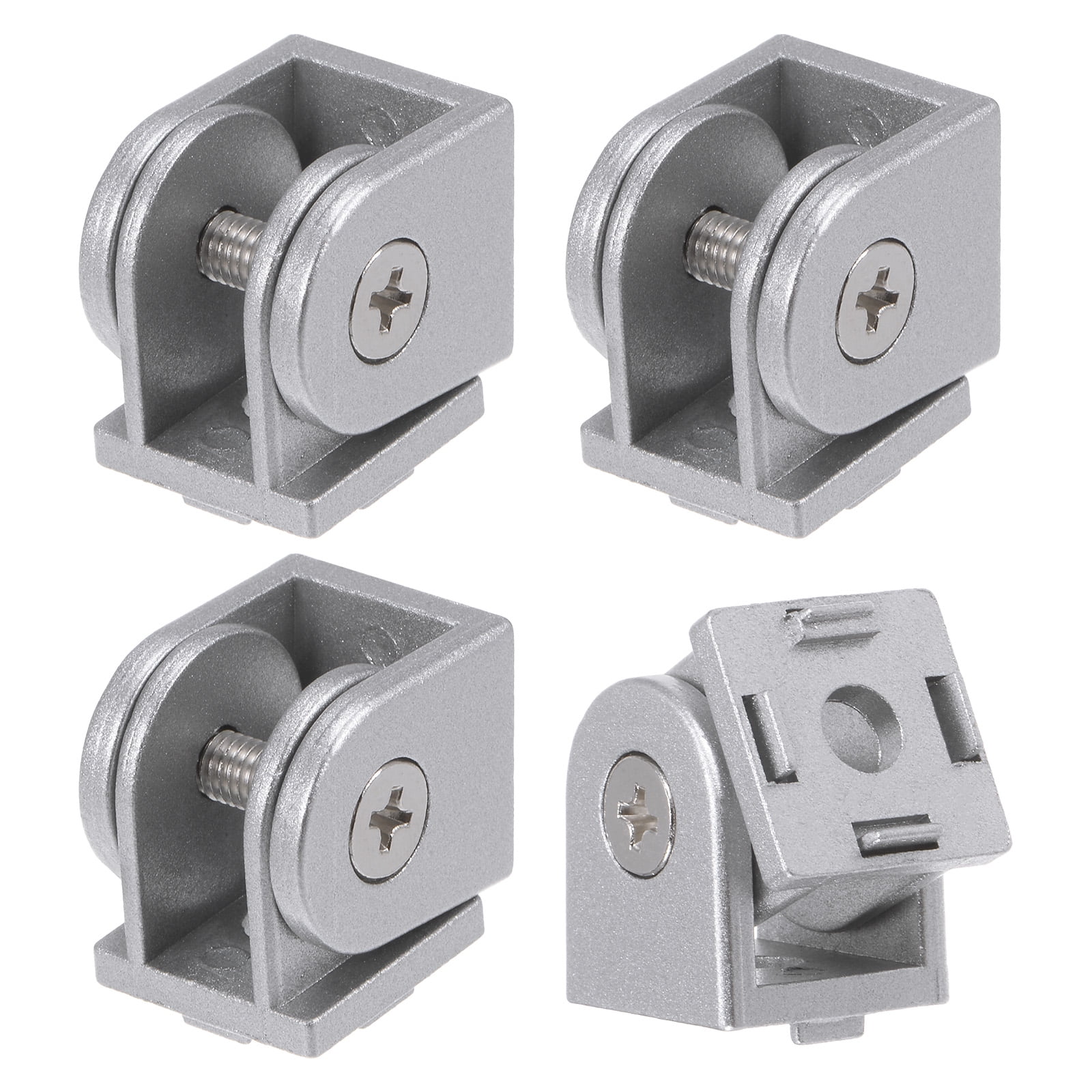 Uxcell 4Packs Die-Cast Aluminum Pivot Joint 180°Adjustable Flexible ...