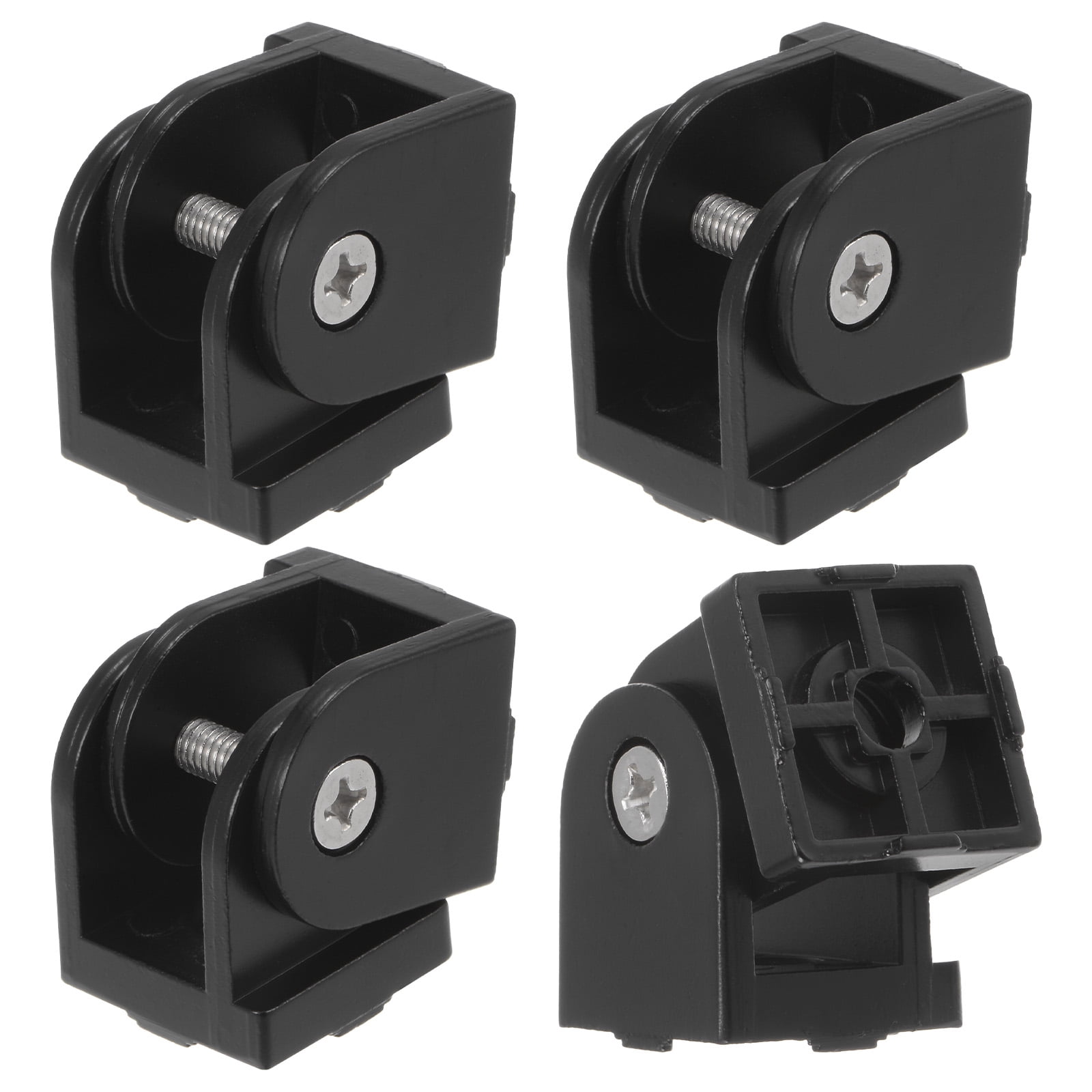 Uxcell 4Packs Die-Cast Aluminum Pivot Joint 180°Adjustable Flexible ...