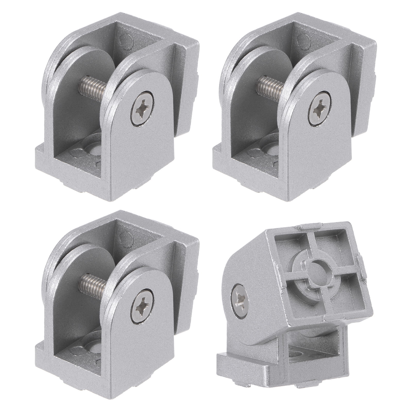Uxcell 4Packs Die-Cast Aluminum Pivot Joint 180°Adjustable Flexible ...