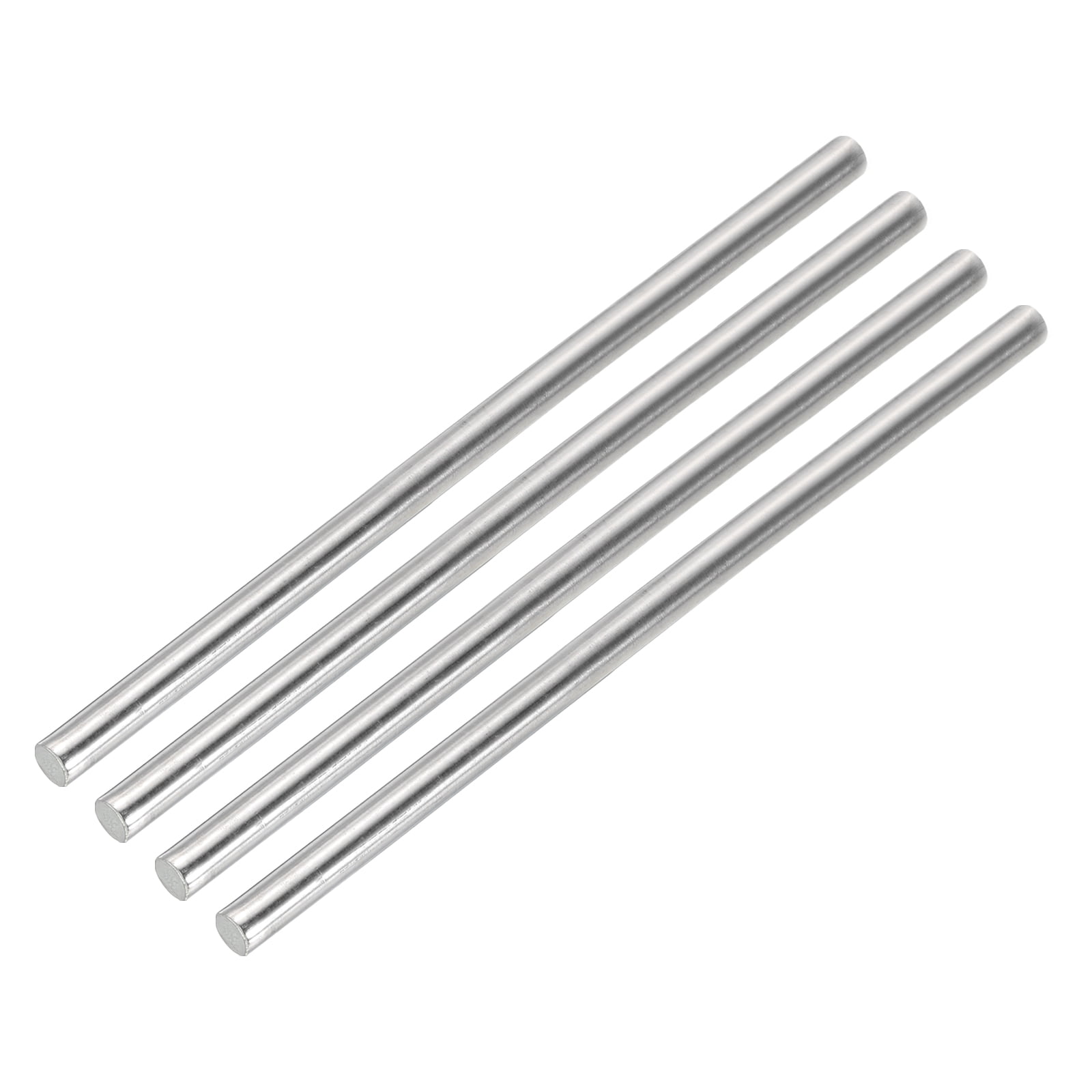 Uxcell 4Pcs 10mm x 405mm 304 Stainless Steel Rods, Round Metal Solid ...